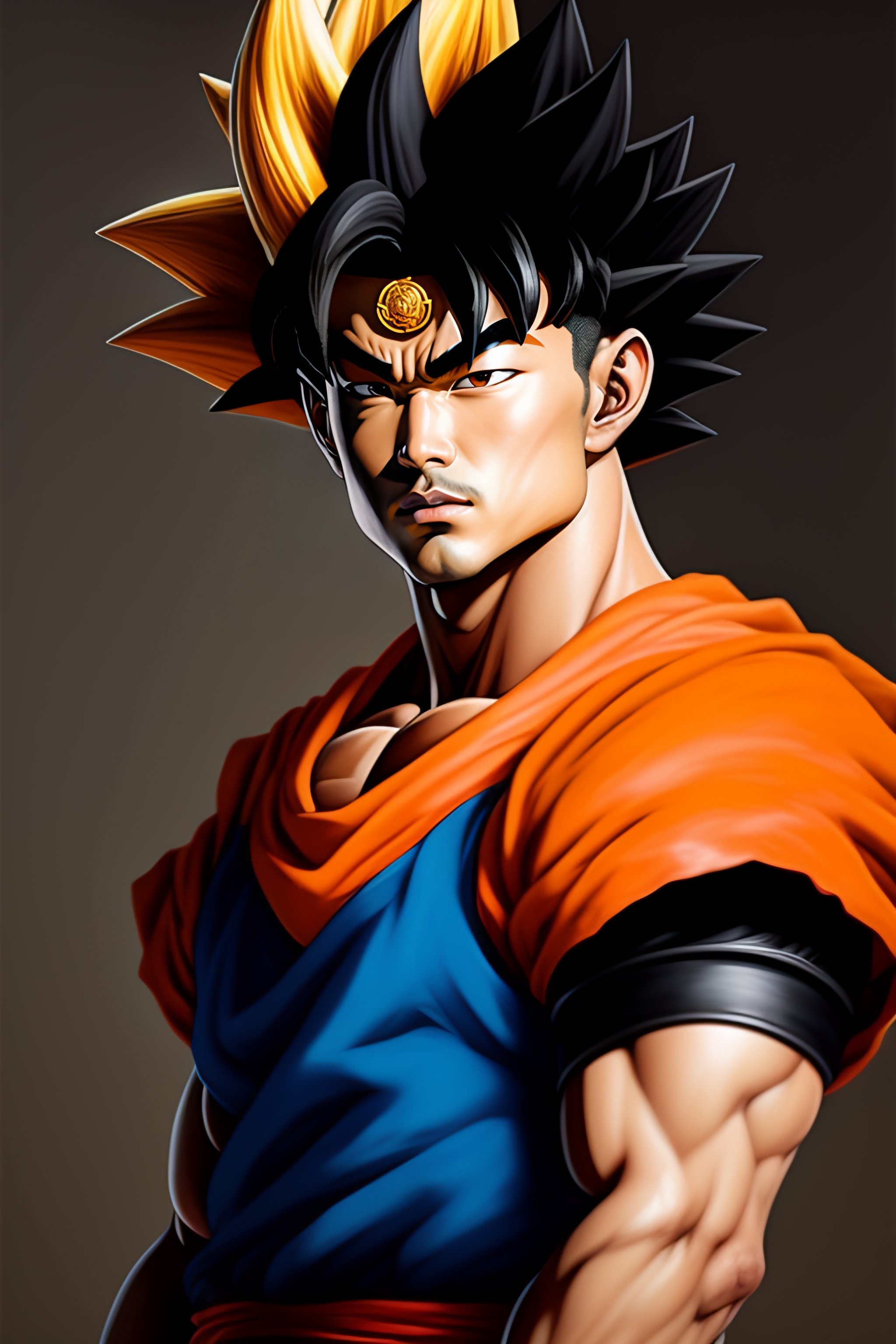 Lexica - Portrait of Goku painted by Velázquez