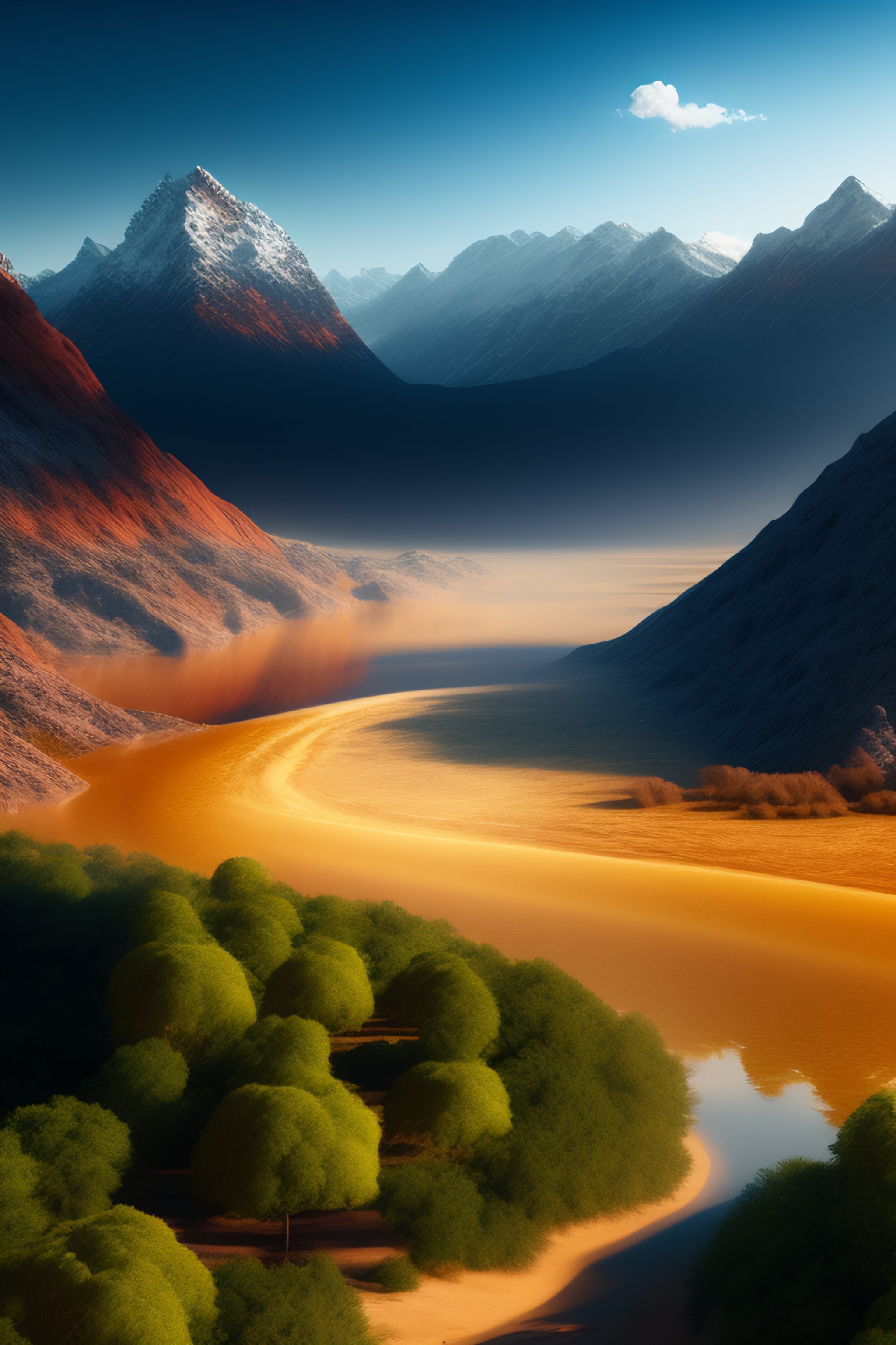 Lexica - Slide for presentation about climate change ultra realistic 8k