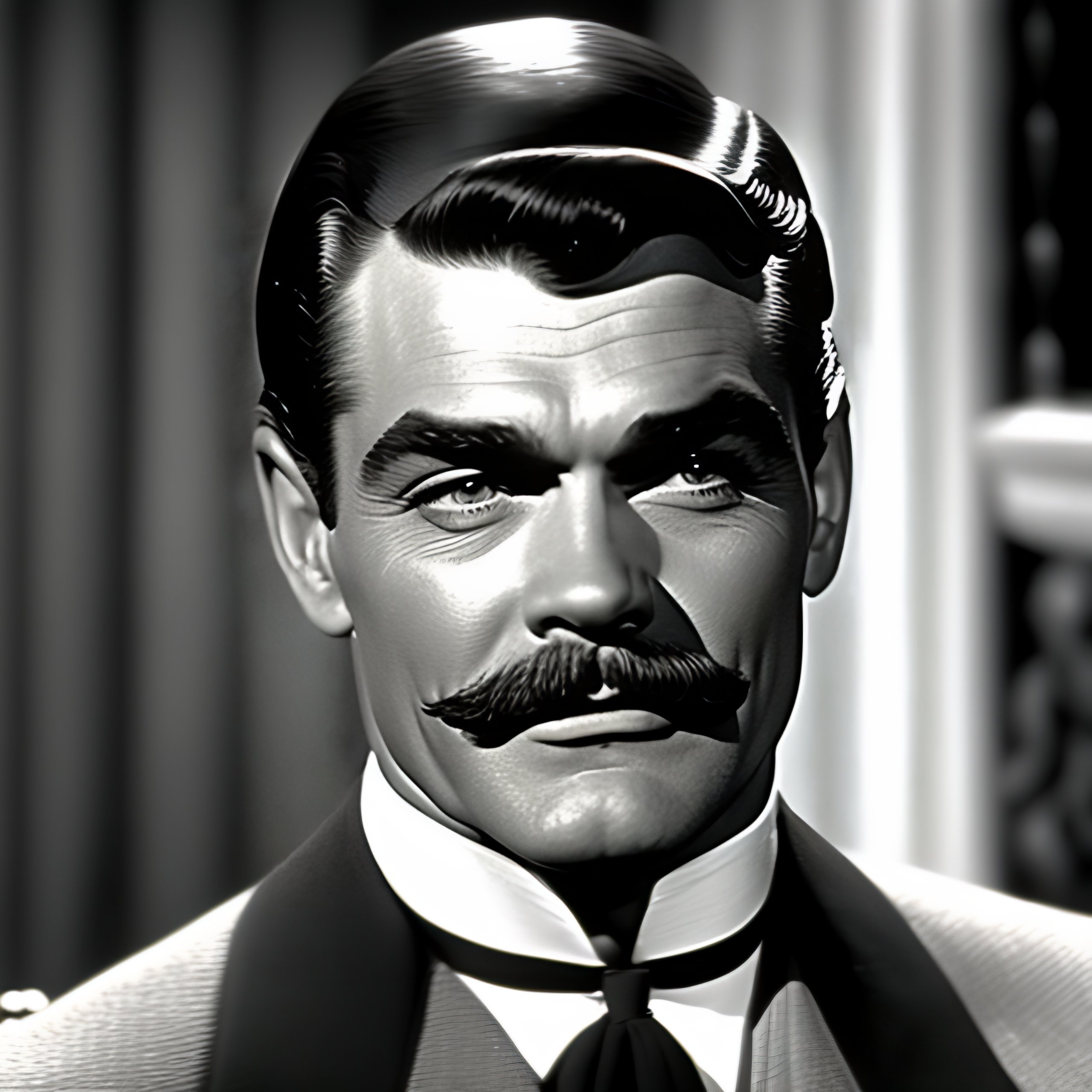 Lexica - Clark gable crying, tears running down, sad, gone with the wind