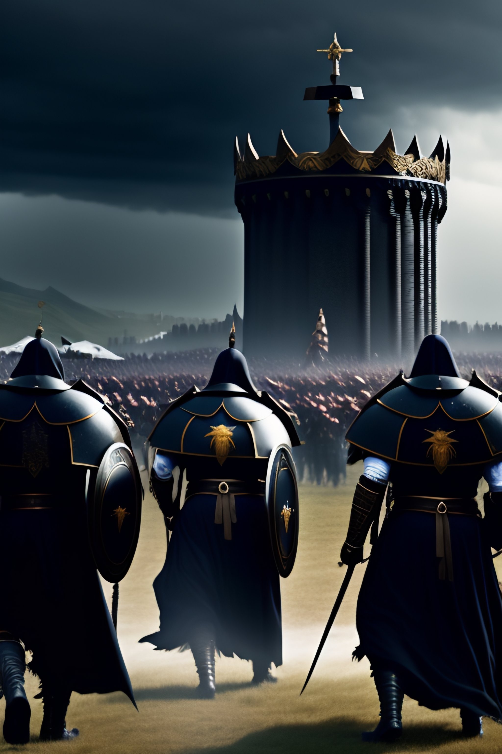 Lexica - A roman legion forming a shield wall against a demon army ...