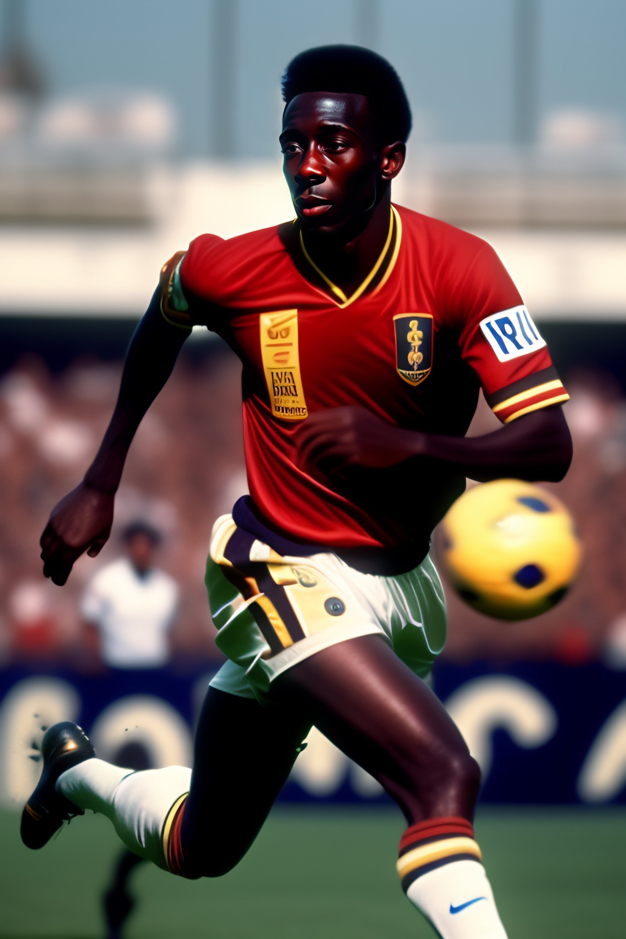 Lexica - Pelé baby, realistic