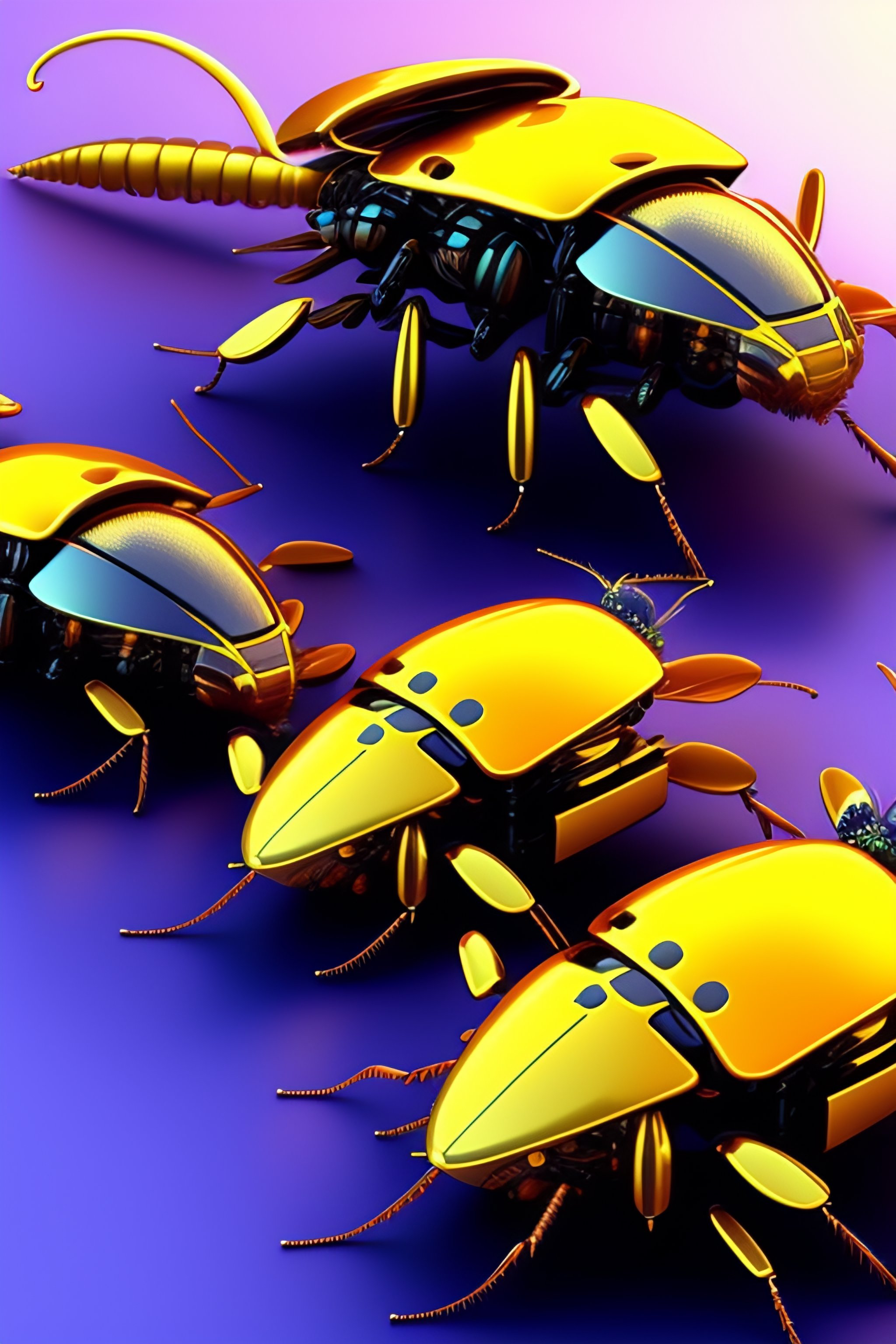 Lexica - Robo Insects from an 80ies Innovation Lab (ProtogenX34)