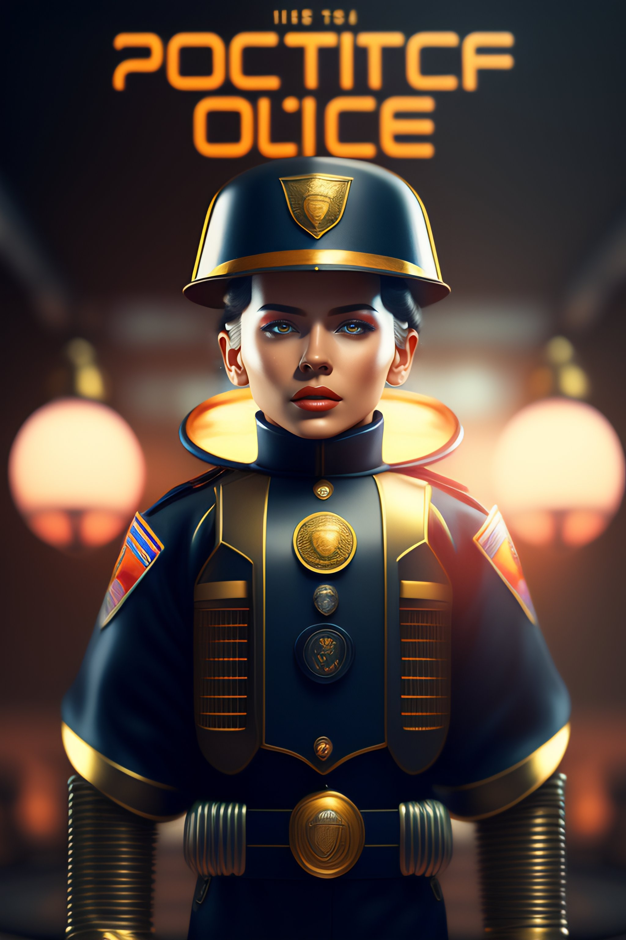 Lexica - Futuristic Vintage Medium Shot 1920's Poster electronik ...
