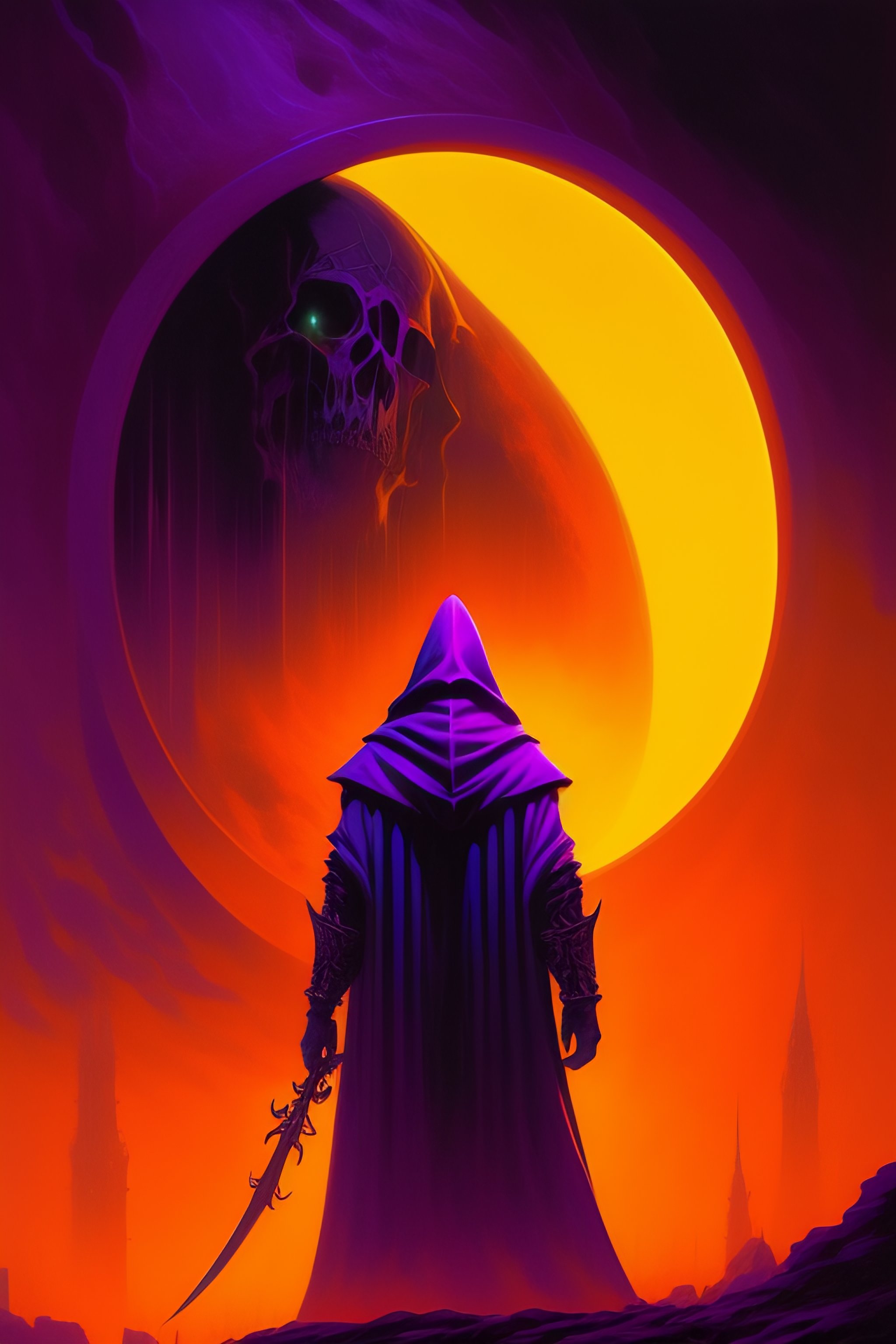 Lexica - Hooded necromancer by marc simonetti and mike mignola and ...