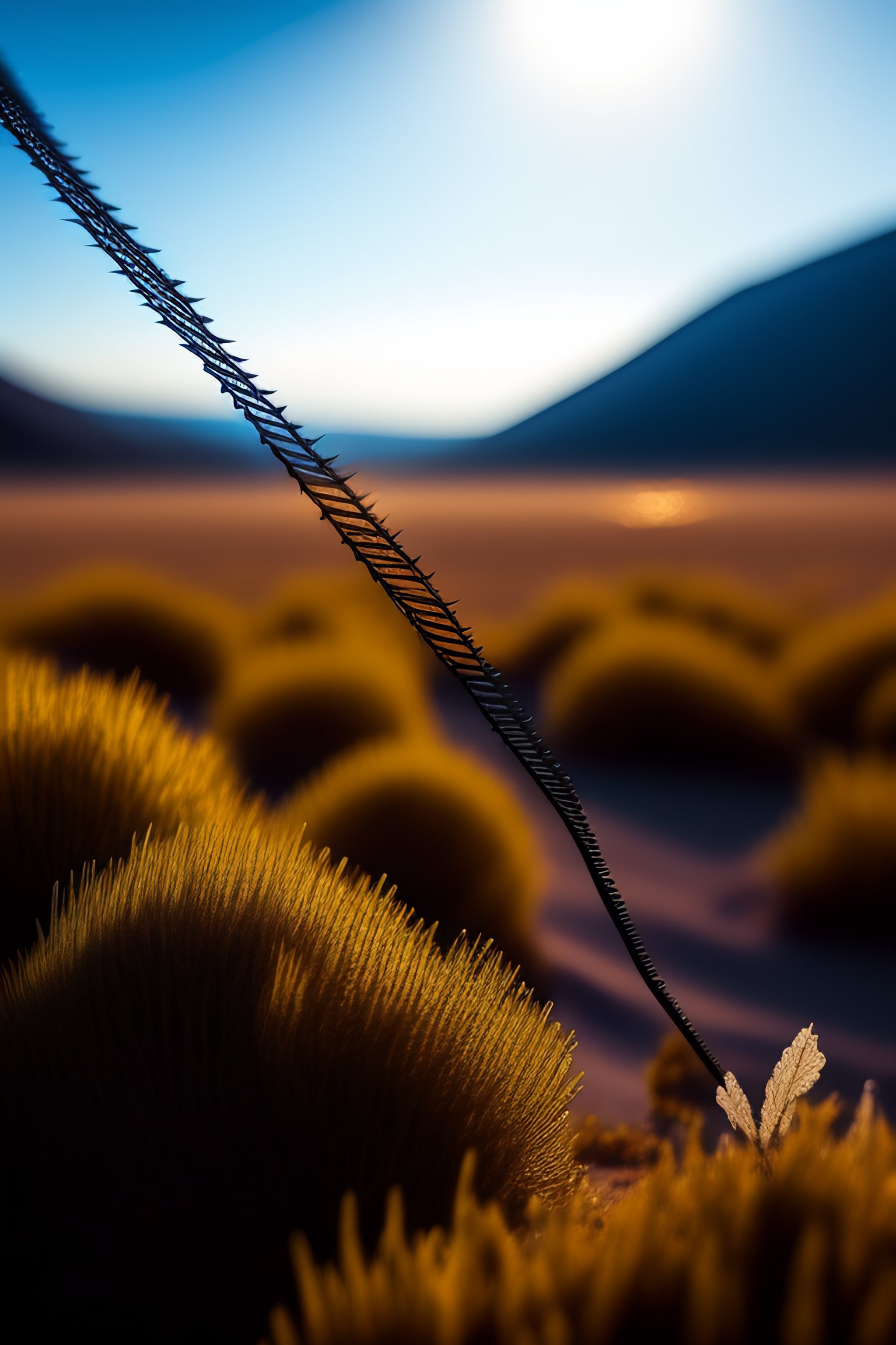 Lexica - A barbed wire chrome