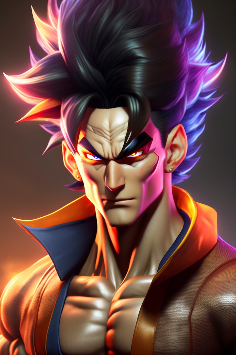 Lexica - Goku x luffy fusion, CGI, movie, realistic picture, villain ...