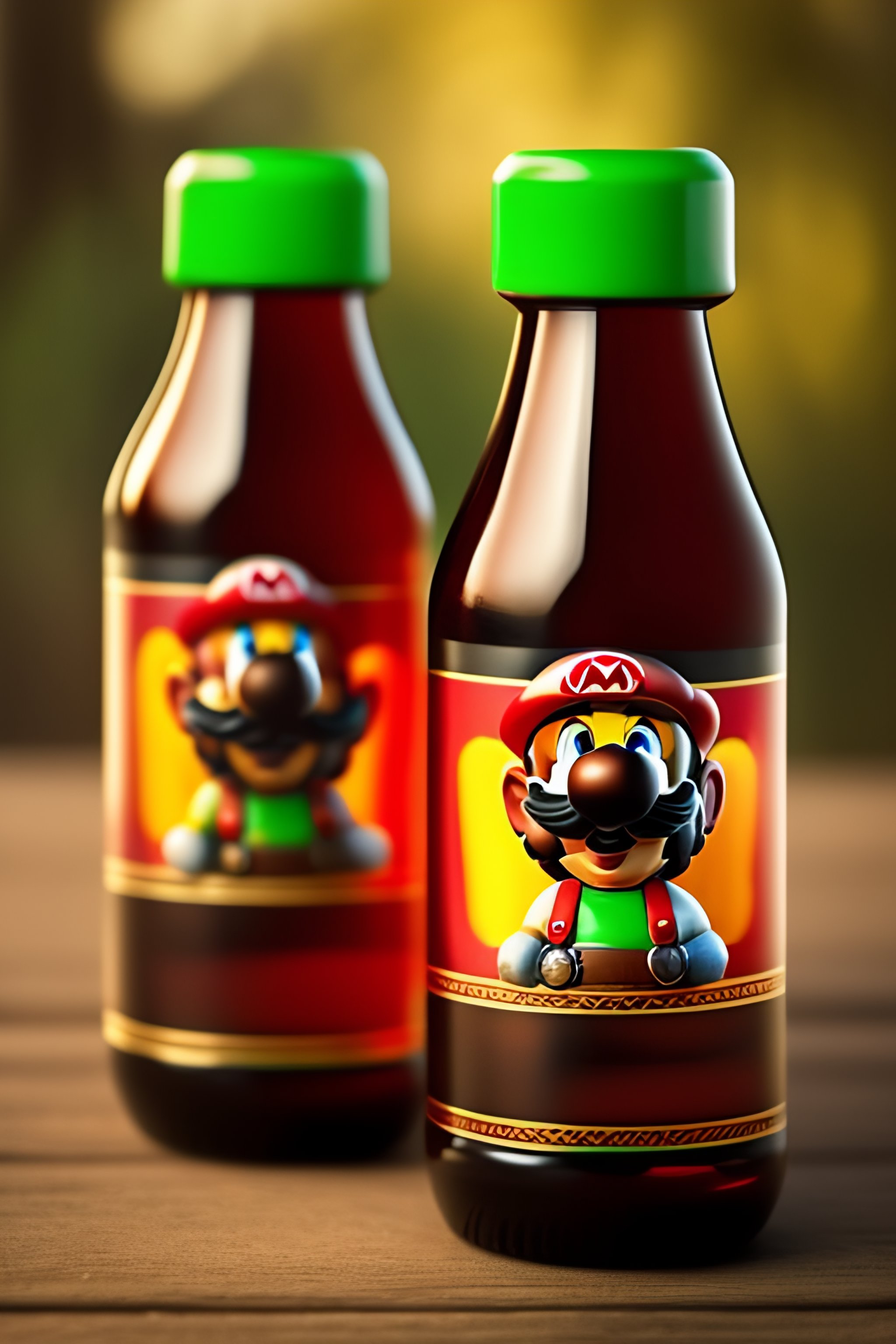 Lexica - Super Mario Bros drinking beers