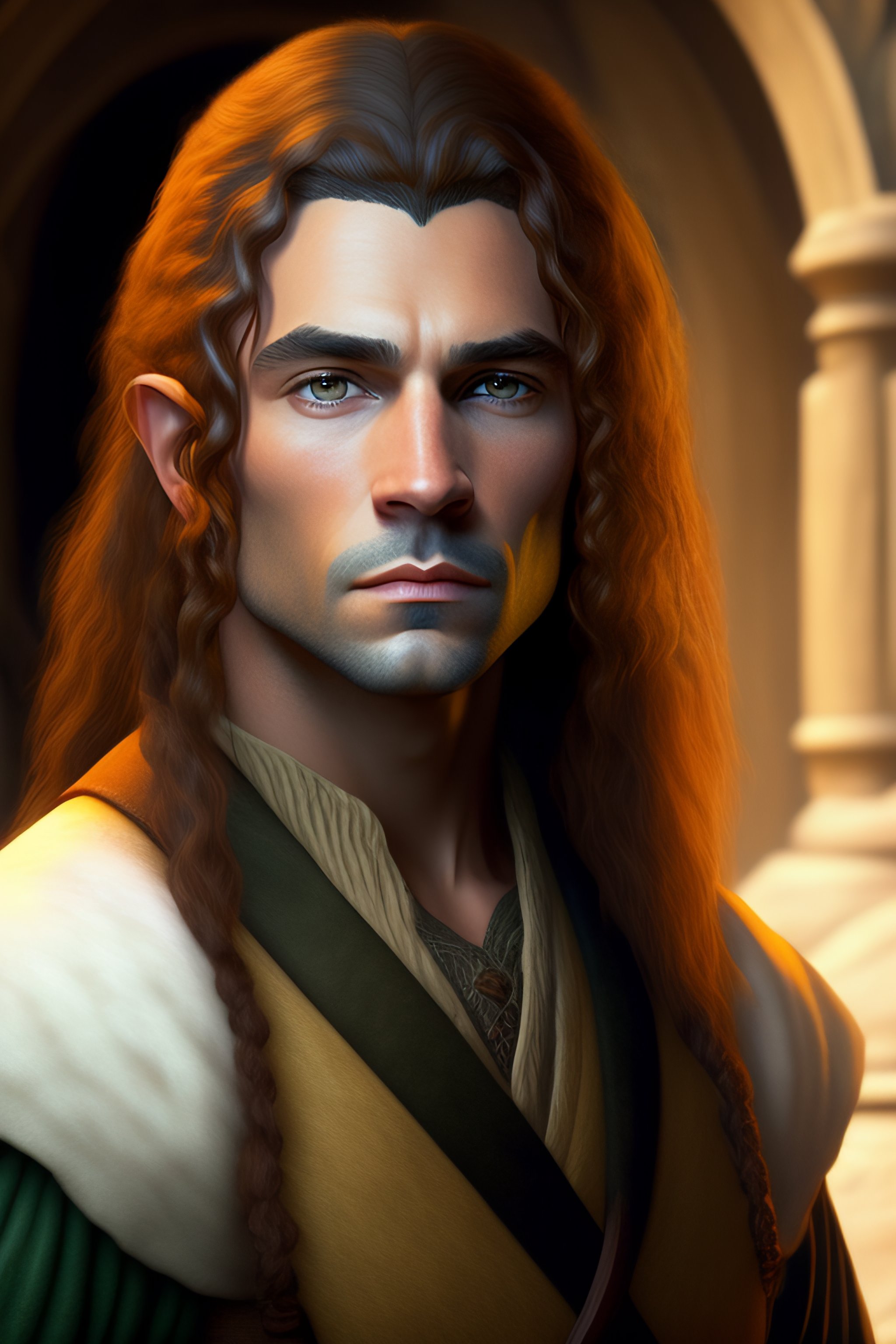 Lexica - Portrait breed hobbit class rogue hyperrealism