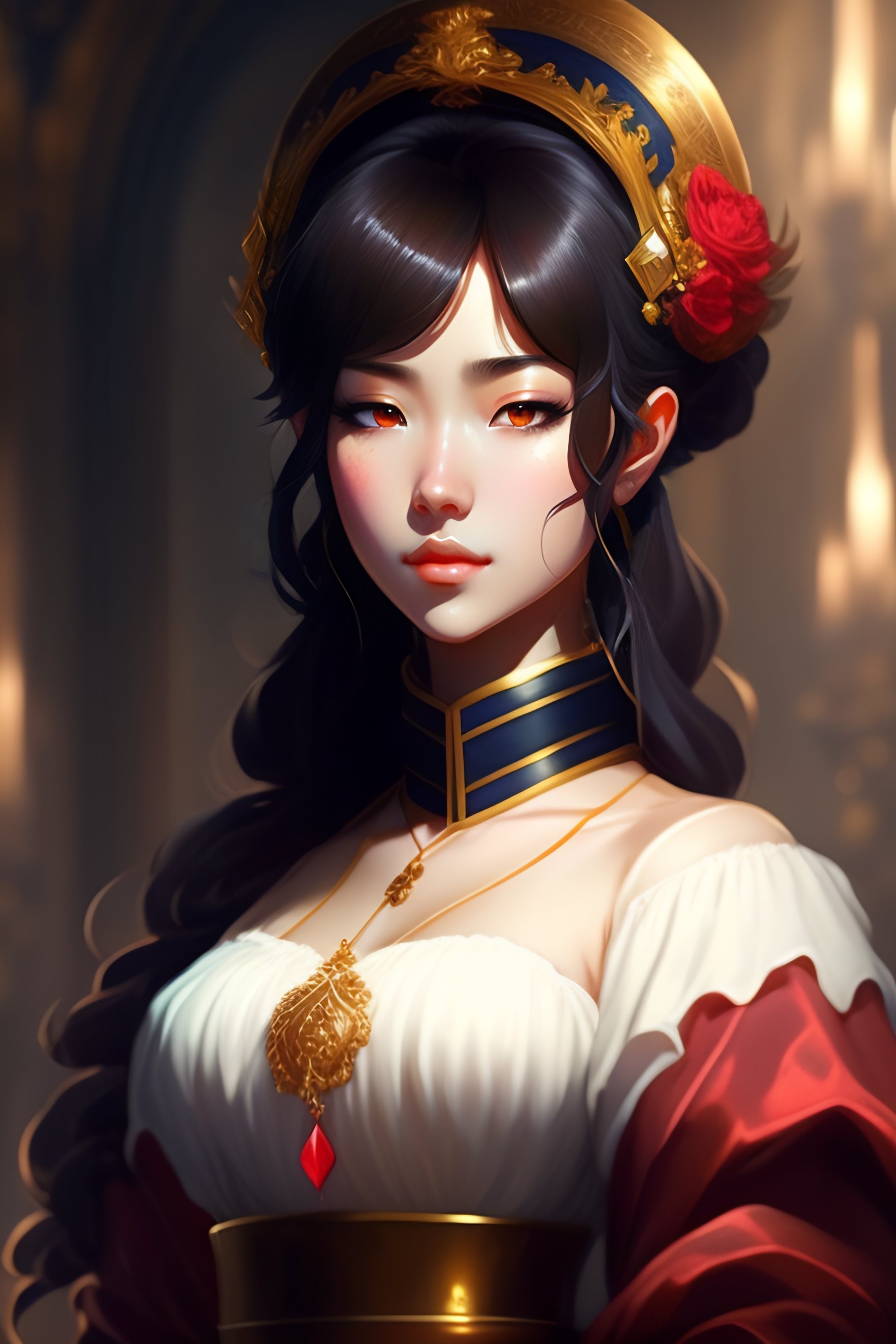 Lexica - Baroque oil painting anime key visual full body portrait ...