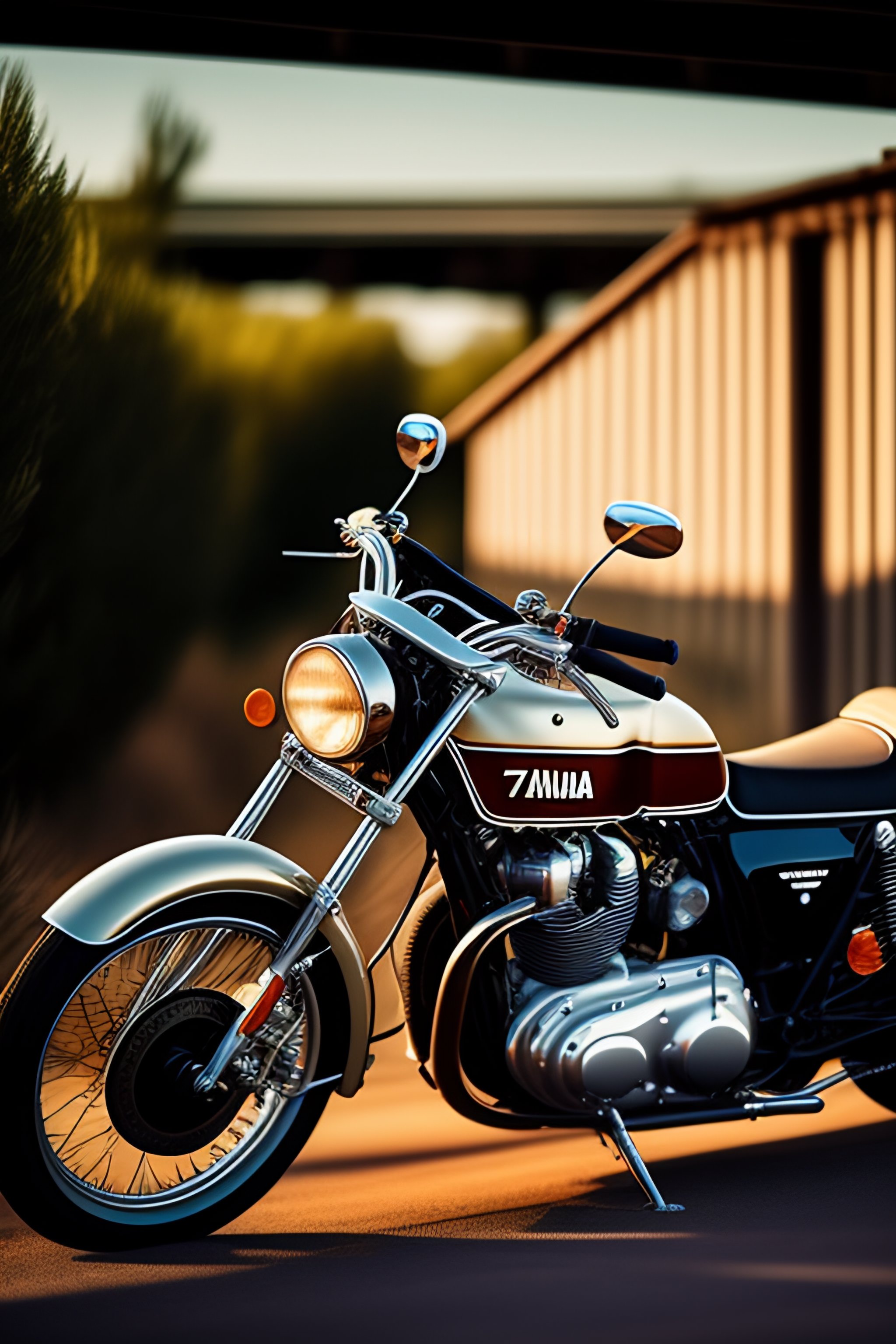 Lexica - Photo of a 1972 yamaha 750 twin