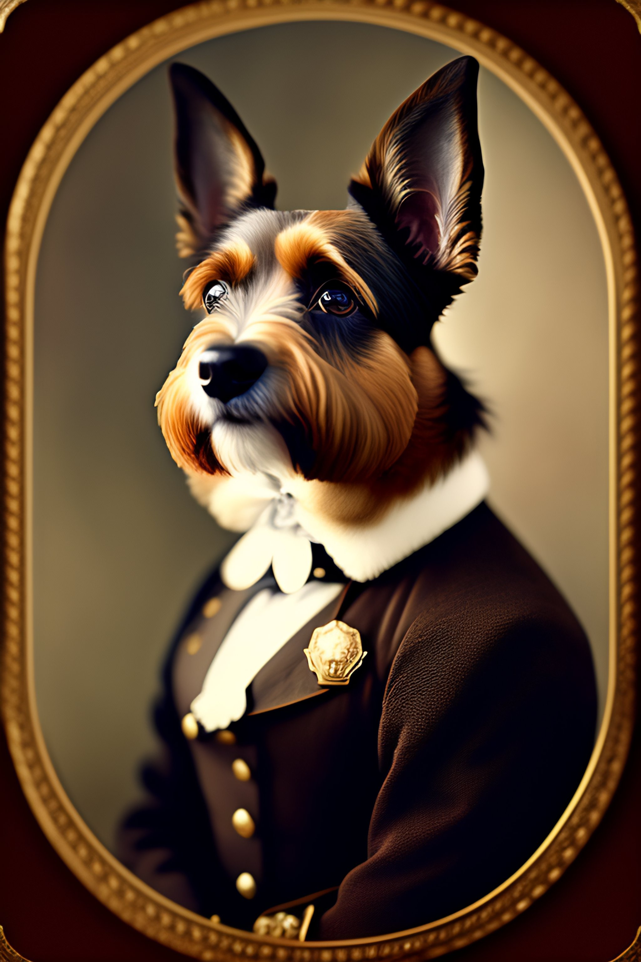 Lexica - Headshot edwardian photograph portrait of anthro ...