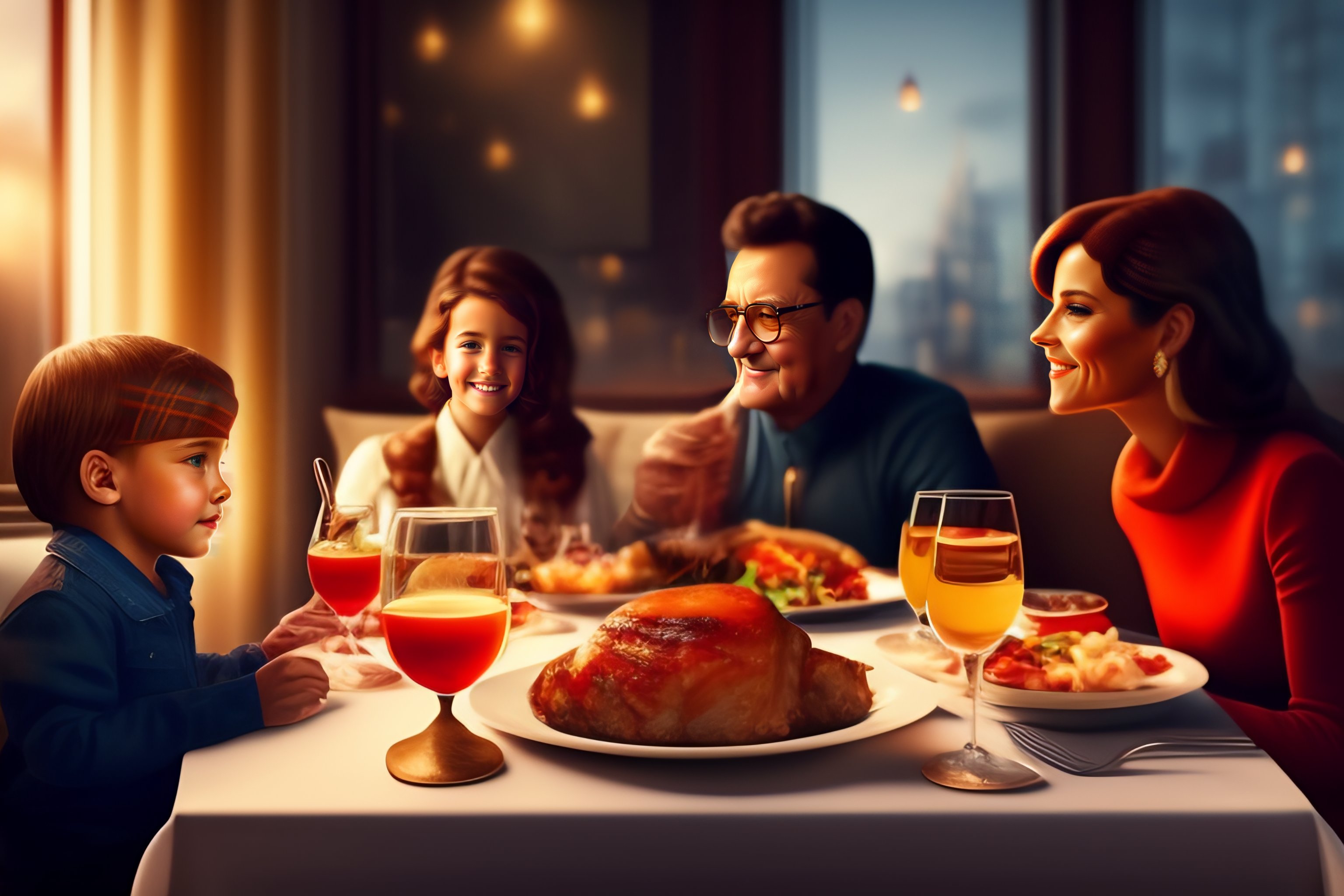 Lexica - A family of European appearance mom, dad, daughter and son ...