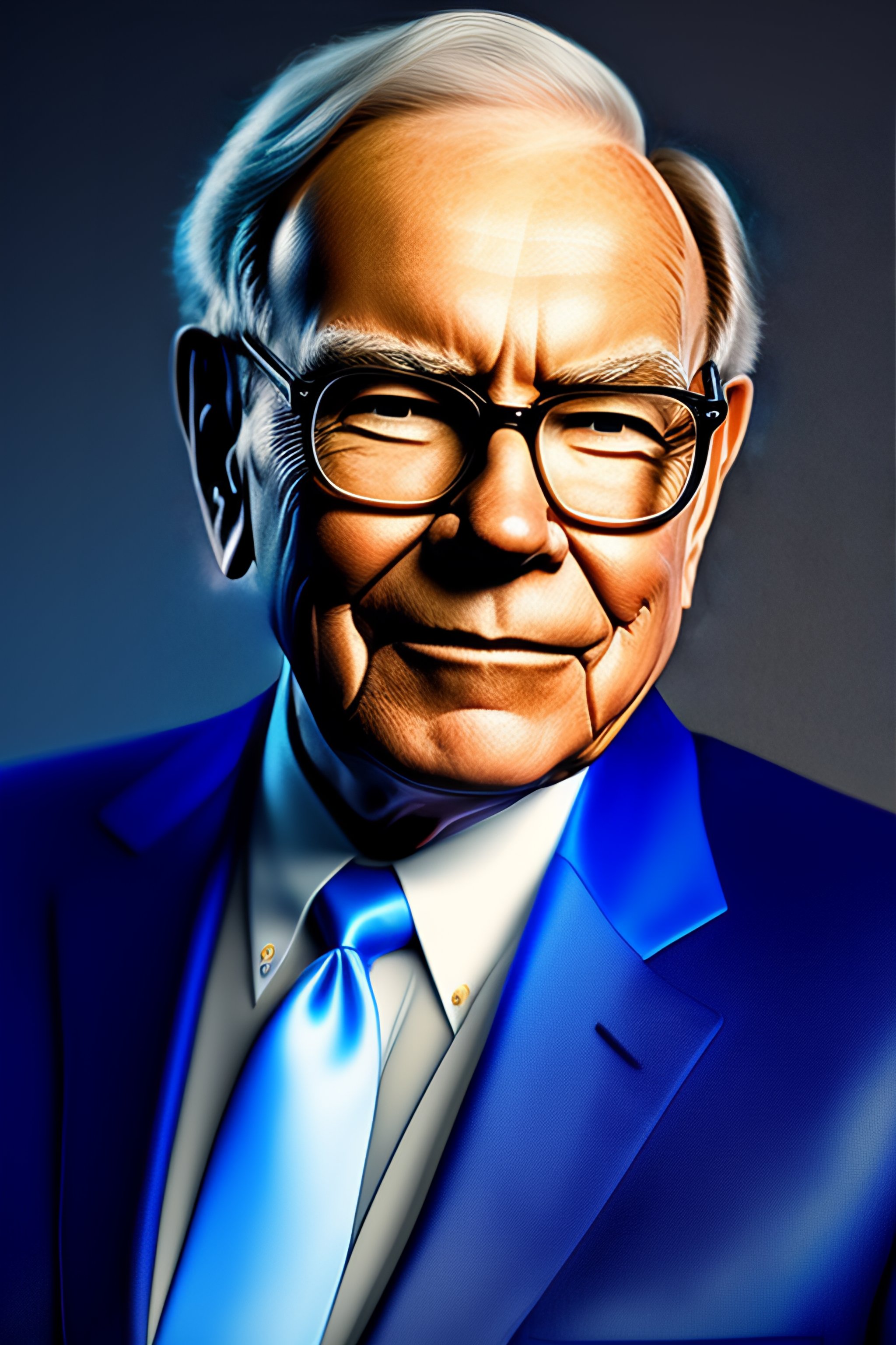 Lexica - Highly detailed potrait of warren buffett, unreal engine 5, 8k ...