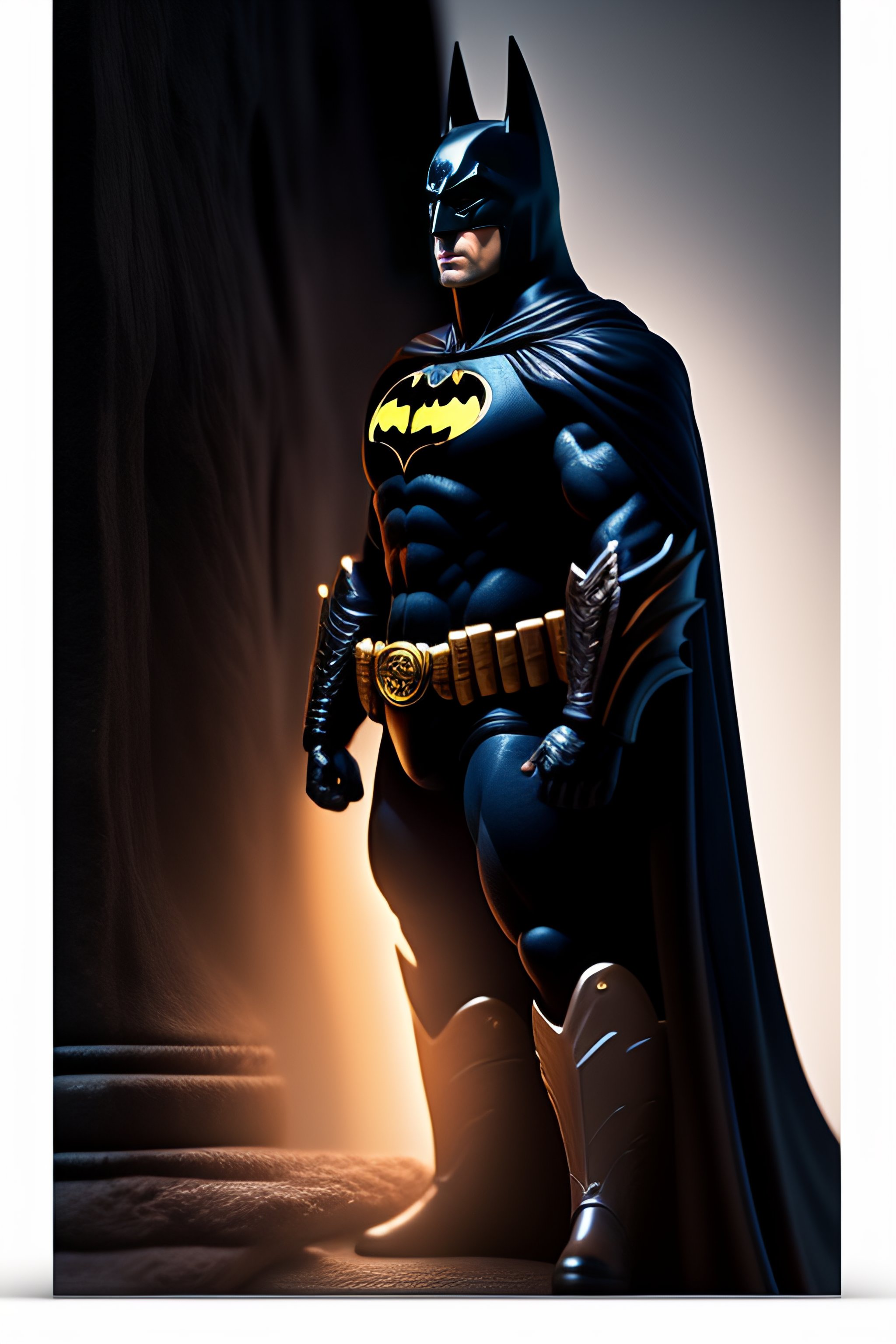 Lexica - Batman body full,dark nigth version,dark body