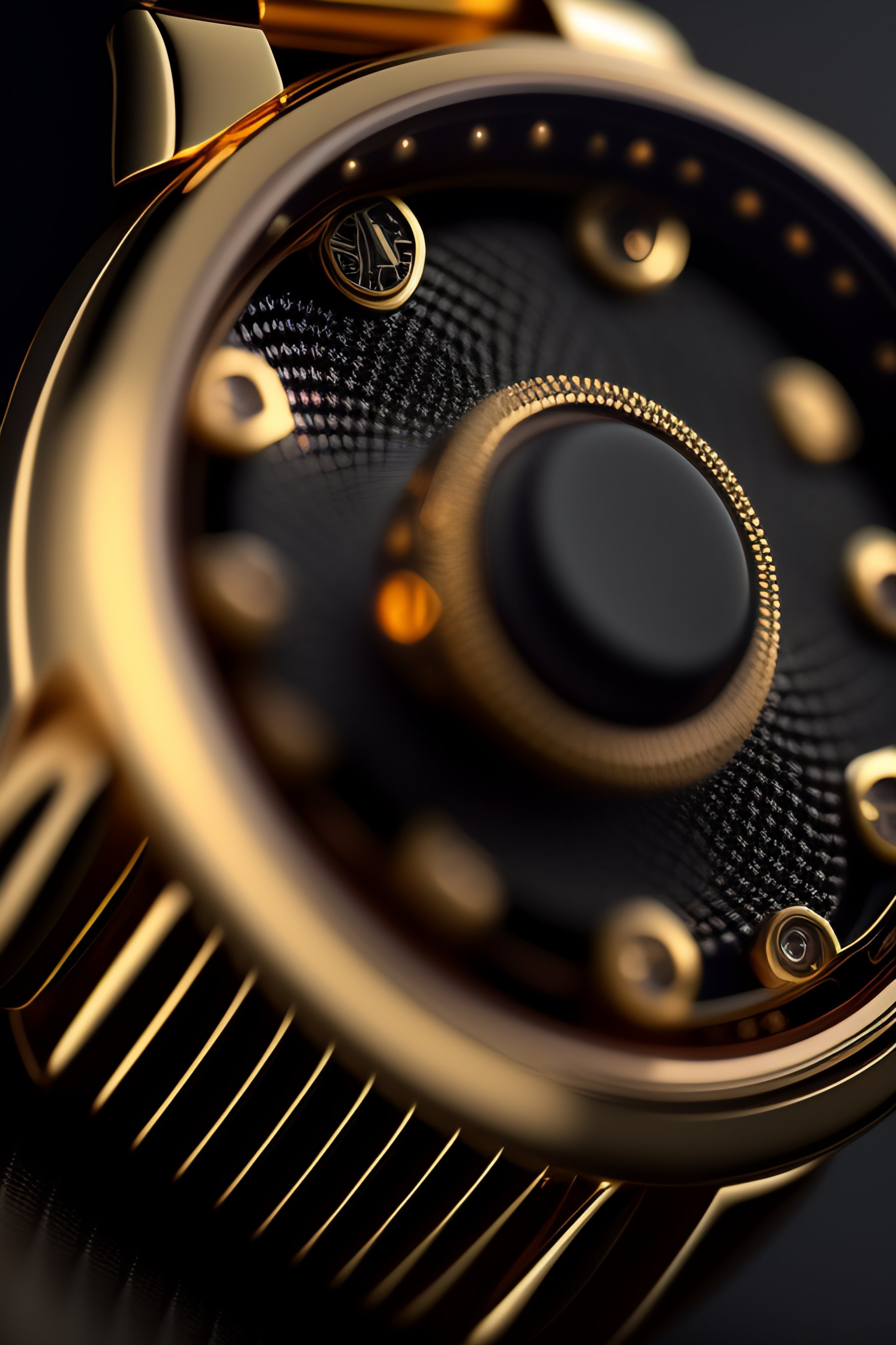 Lexica - Extremely fancy watch with gears, Lumen render, 8k