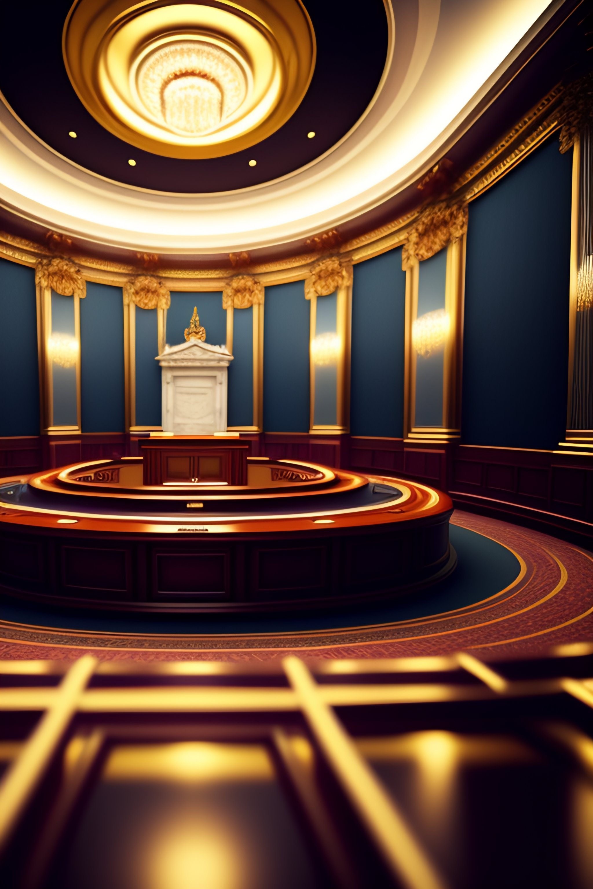 Lexica - A room symbolizing government transfer of power, democracy and ...