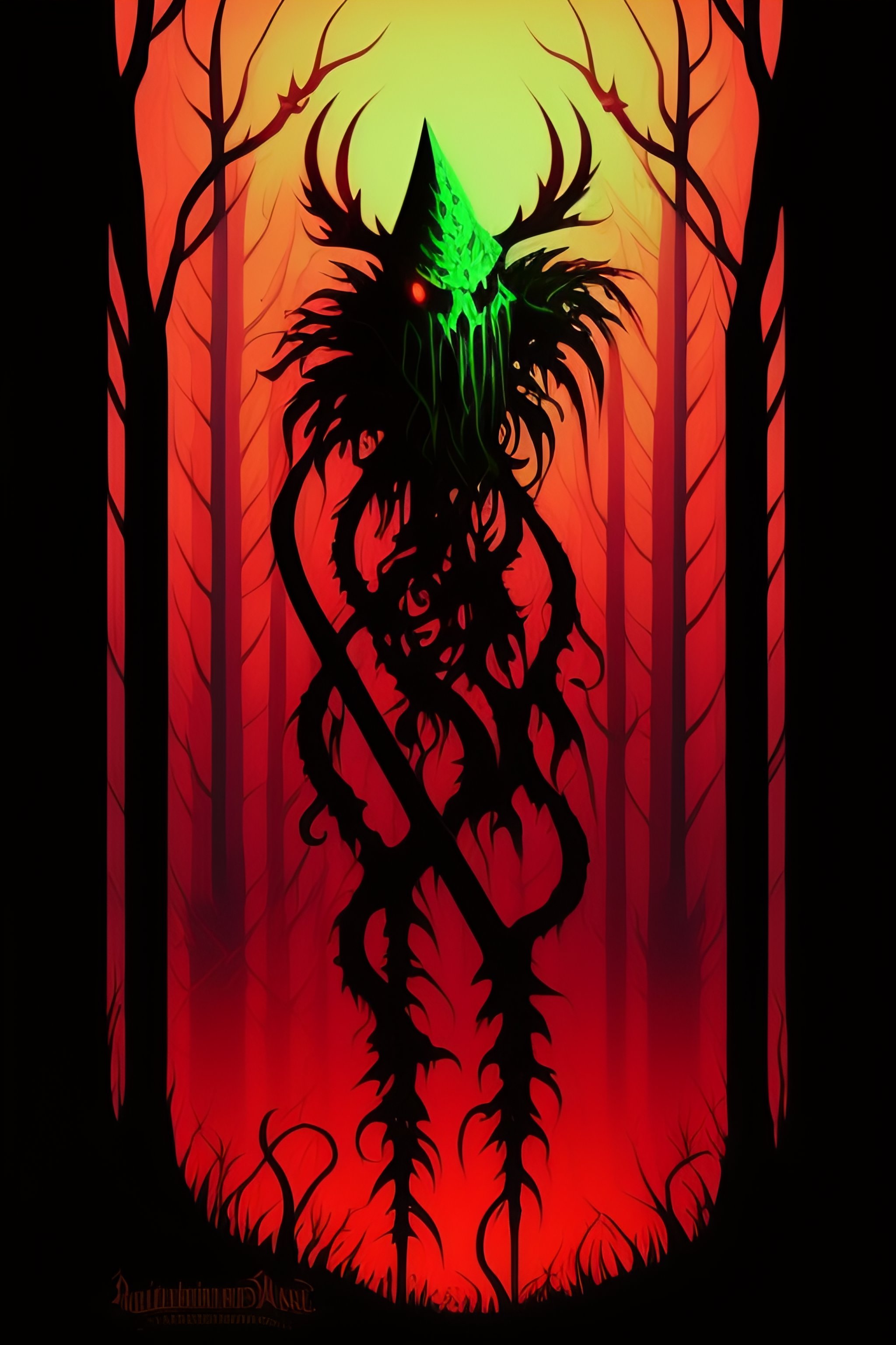 Lexica - Fiddlesticks from league of legends , horror, scary, red ...