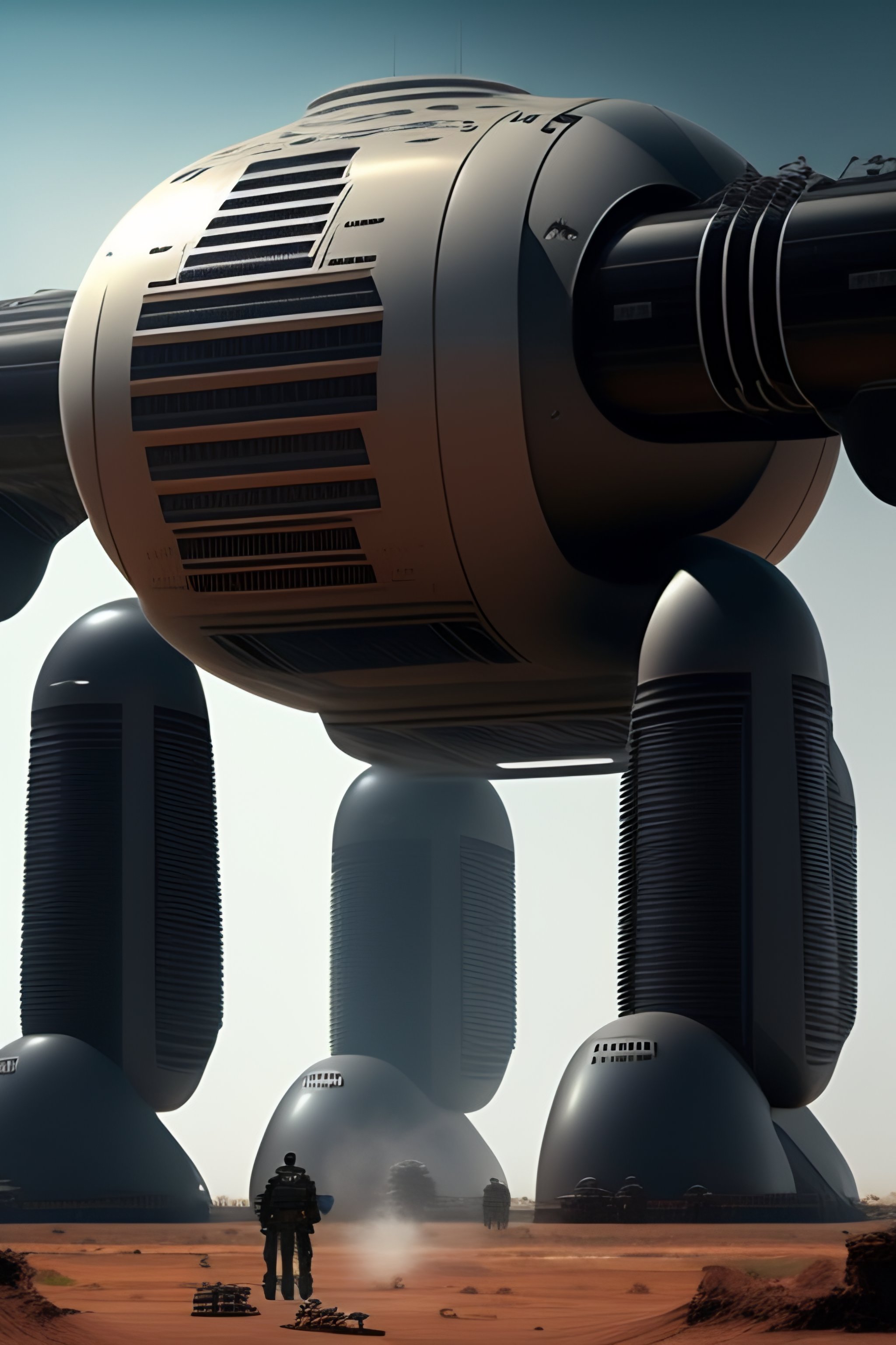 Lexica - Huge humanoid shaped machines, suoer advanced, size of 1 ...