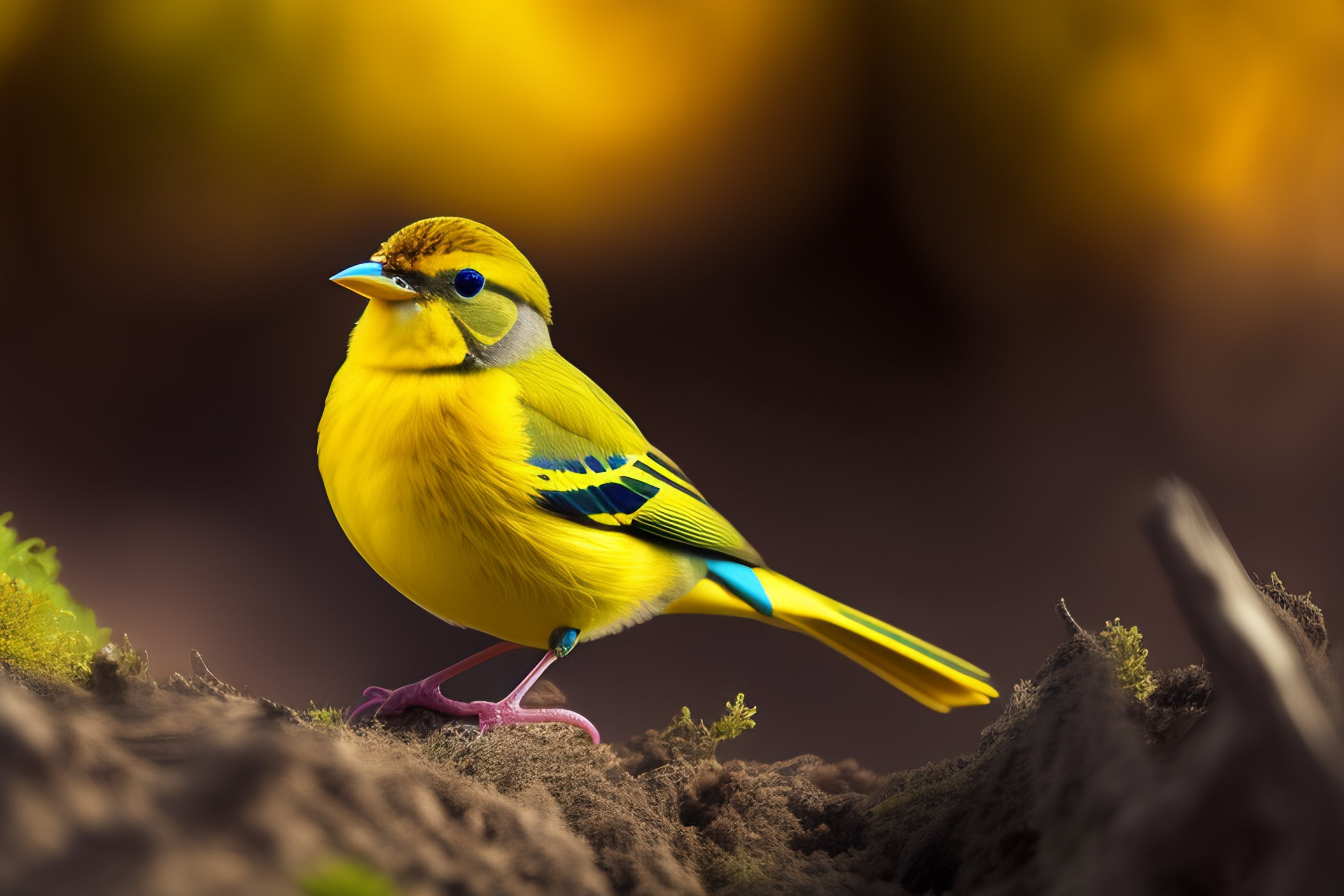 Lexica - Majestic colored medium sized birds canary