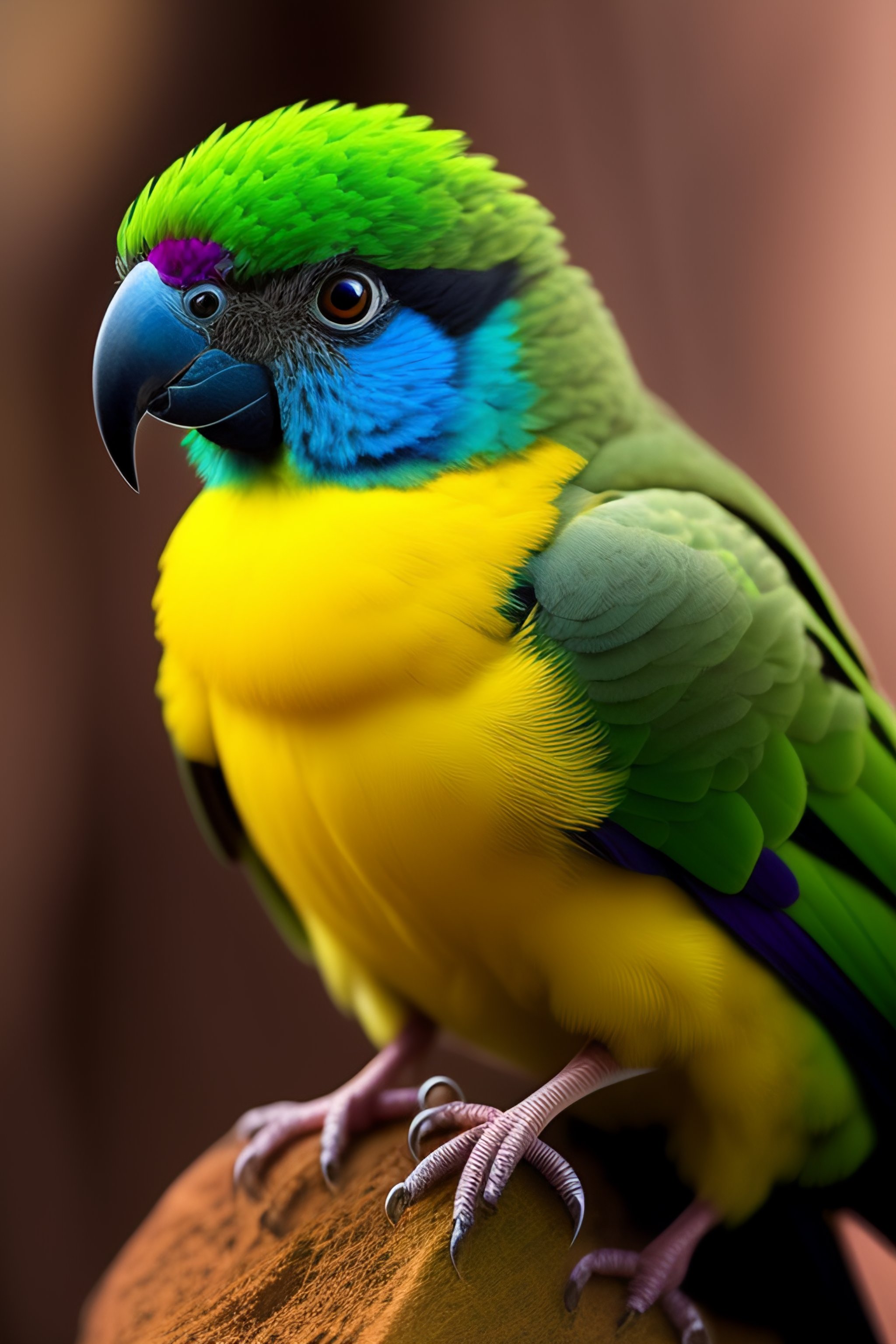 Lexica - Tiny evil parrot