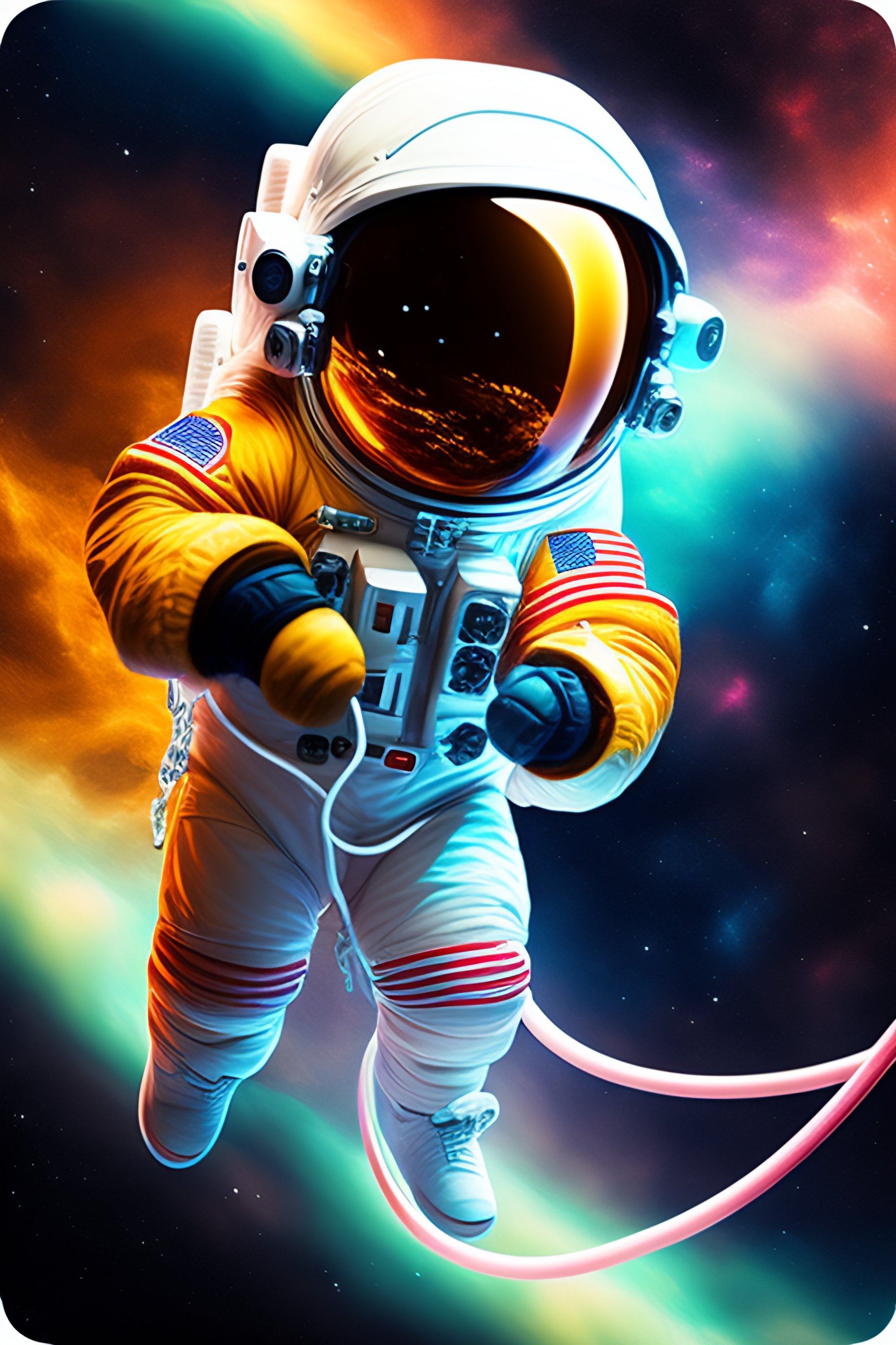Lexica - Astronaut rope jumping app