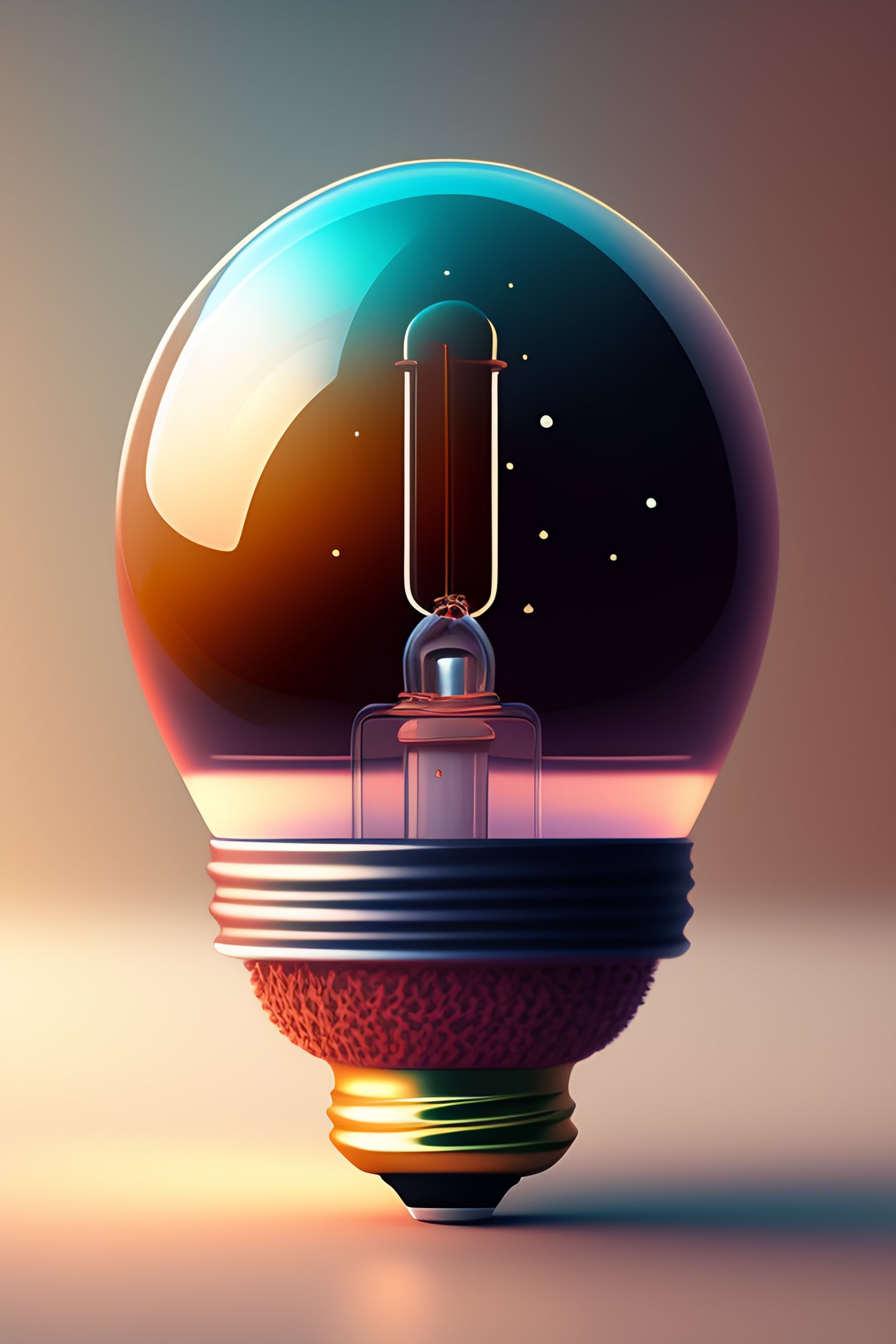Lexica - Bulb, fantasy, dreamlike, surrealism, super cute, trending on ...