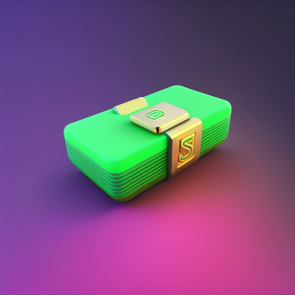 Lexica - Rpg game icon, game 3d icon, vector graphics, money stack ...