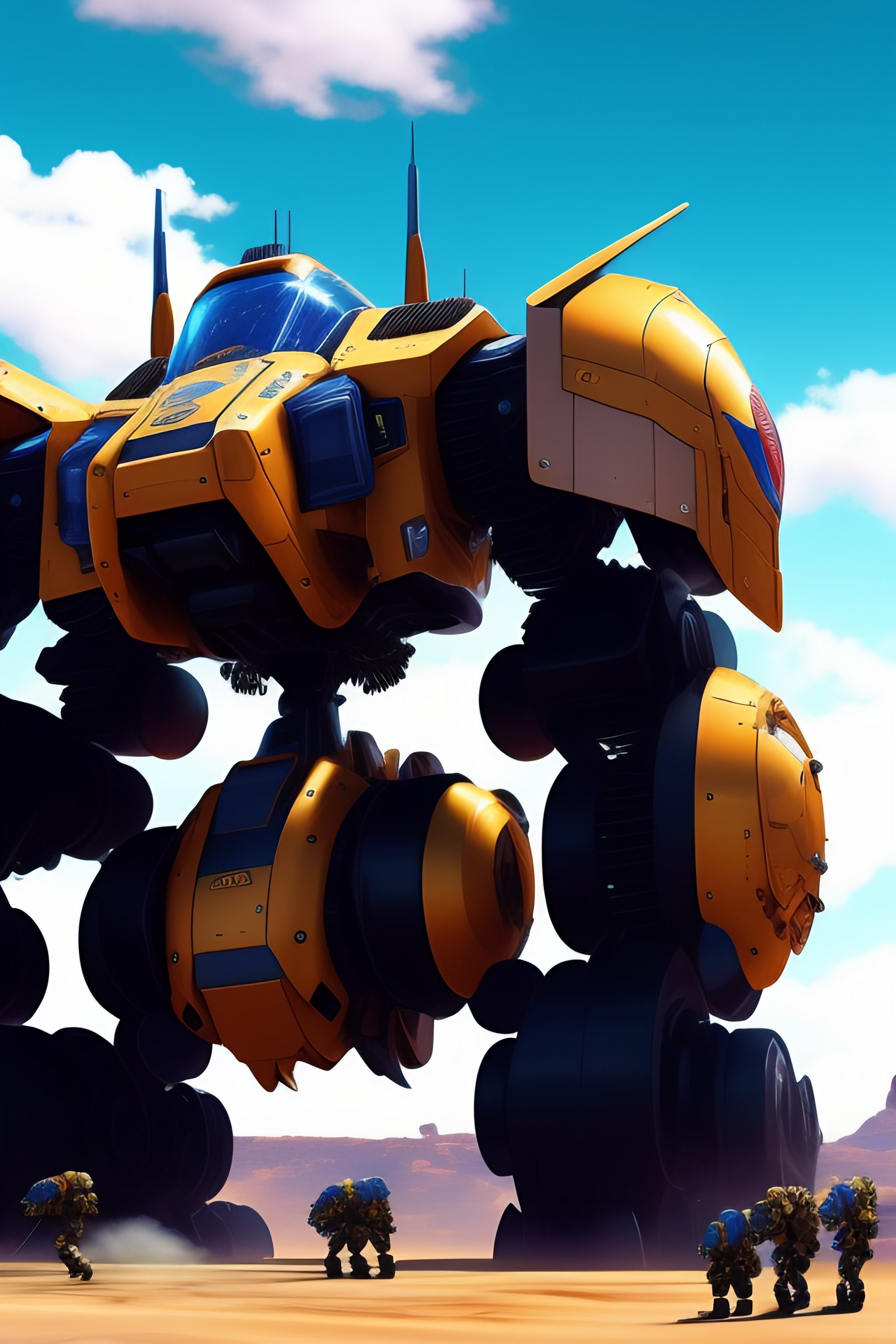 Lexica - Zoids Mech anime fight