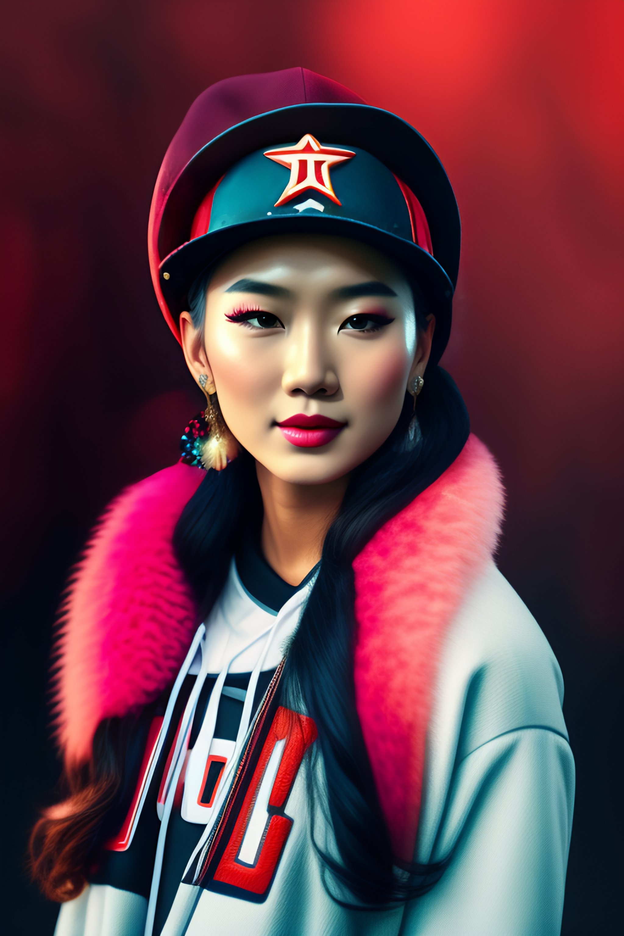 Lexica - Portrait of TikTok vlogger