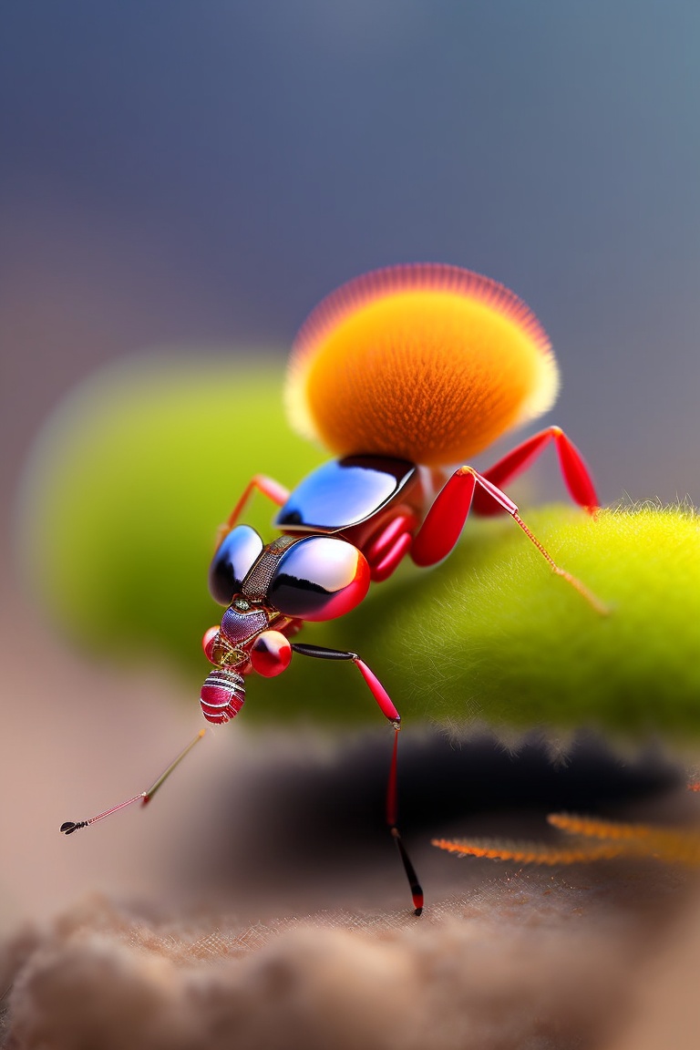 Lexica - A lazy ant named Alex, who lives in a bustling ant colony.
