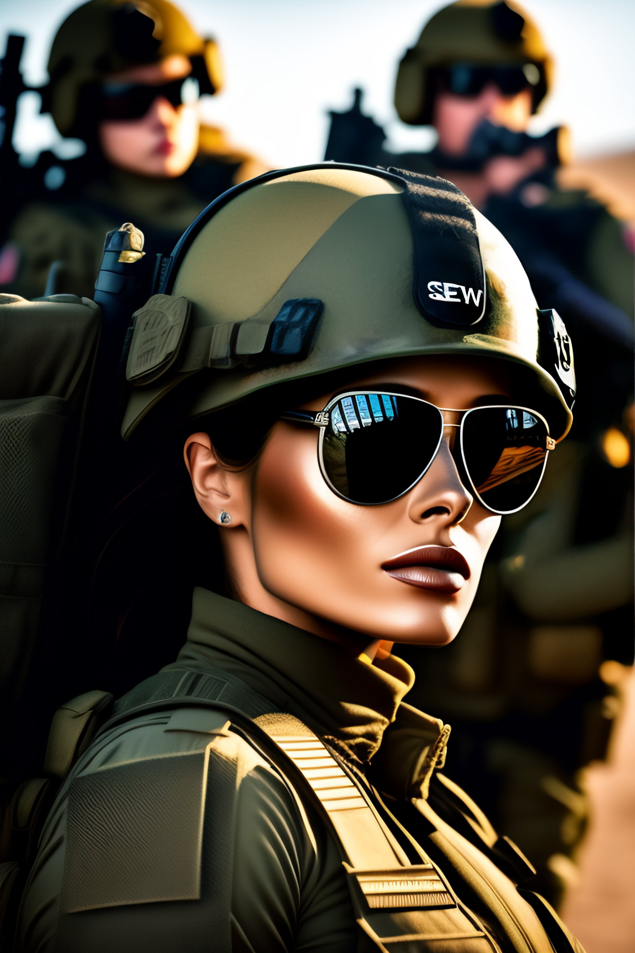 Lexica - Female swat team, sunglasses, photography, highly detailed ...