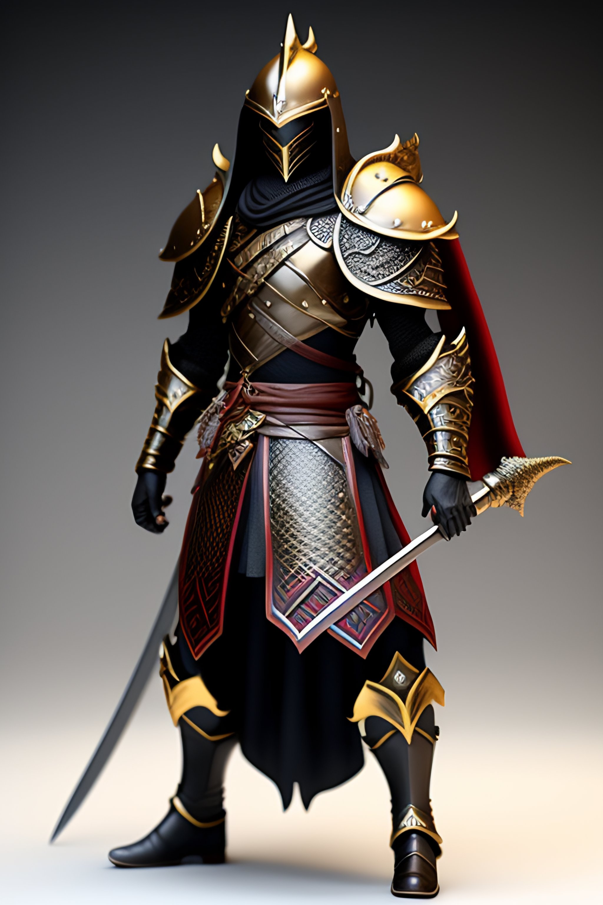 Lexica - Dark souls style armor with stone and fire accents. ultra ...