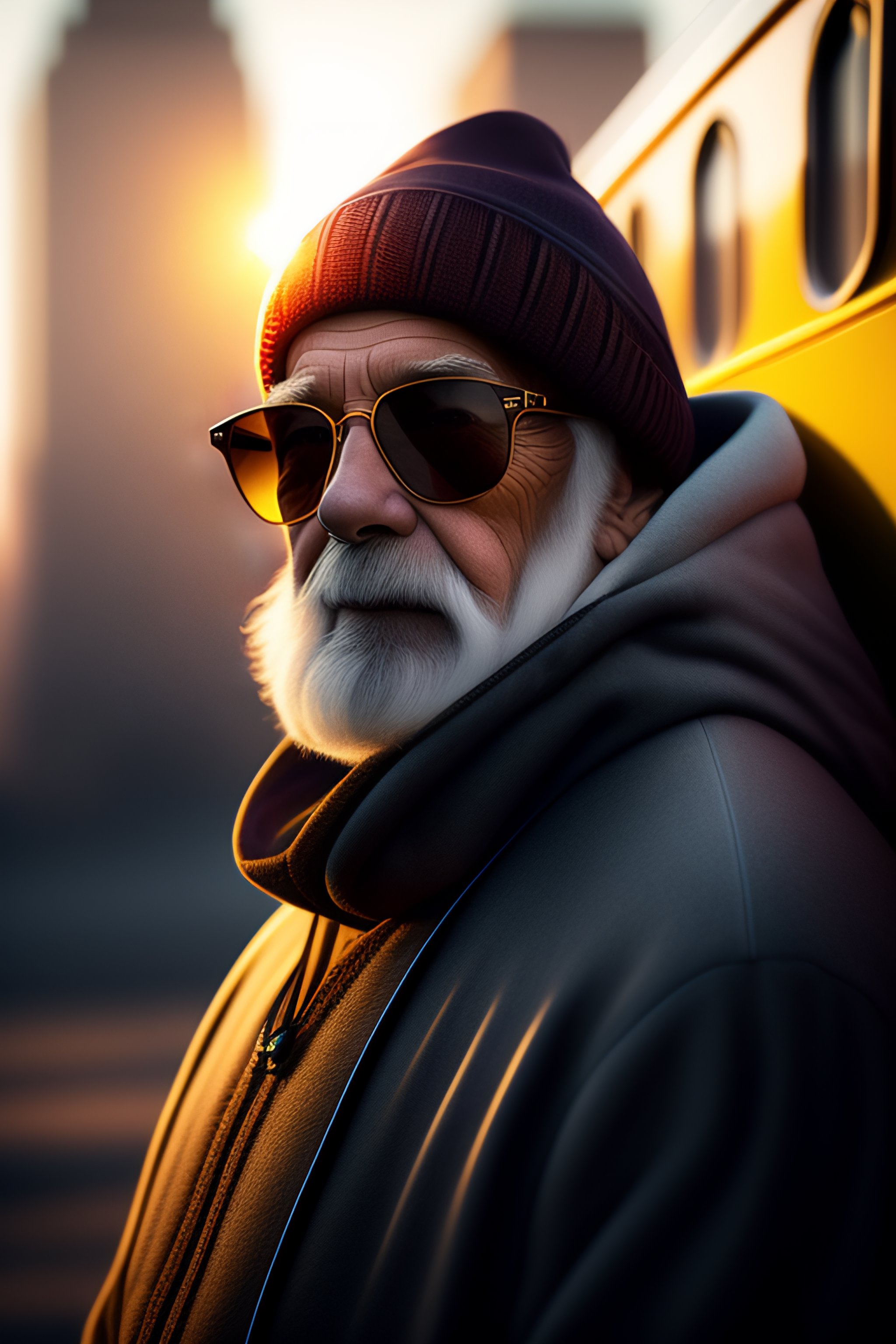 Lexica - A closeup photorealistic photograph of a knitted old man ...