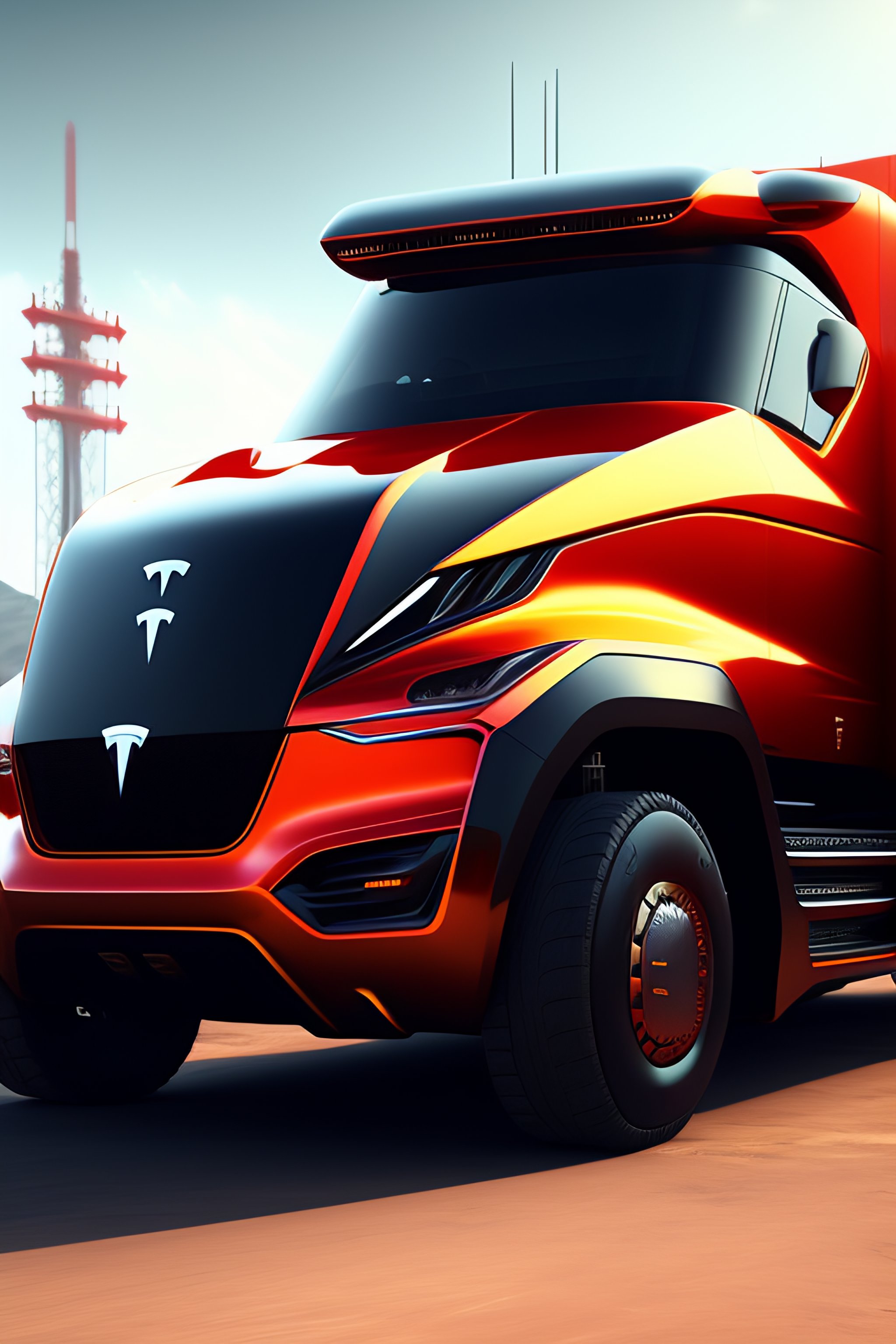Lexica - Tesla cybertruck in cyperpunk 2077 style, ultra realistic, 8k ...