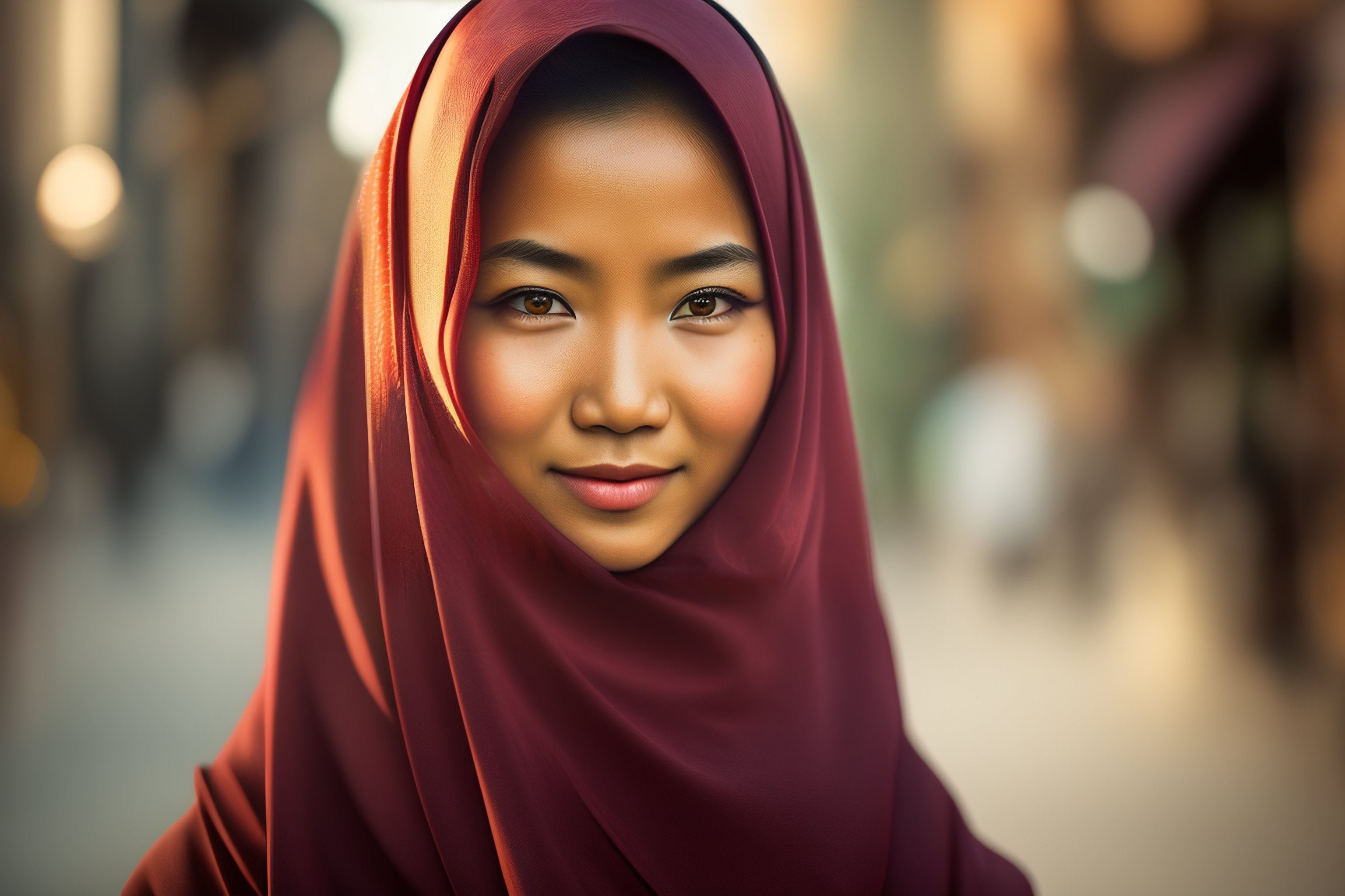Lexica - A beautiful girl from Aceh, proportional, shot from Canon D1 ...