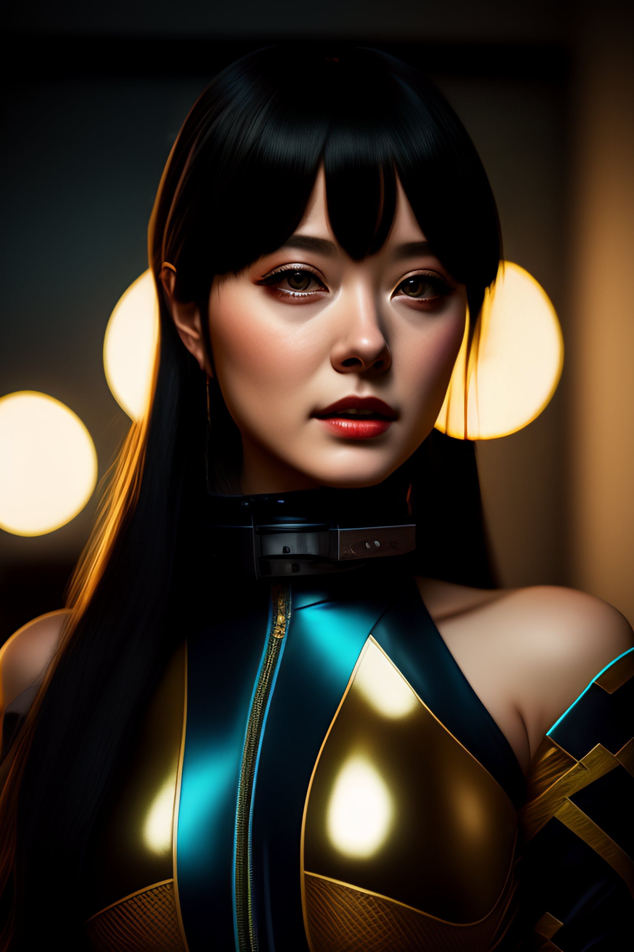 Lexica - Photoreal, cosplay, Cosplayer, cyber punk, Kanna Hashimoto ...