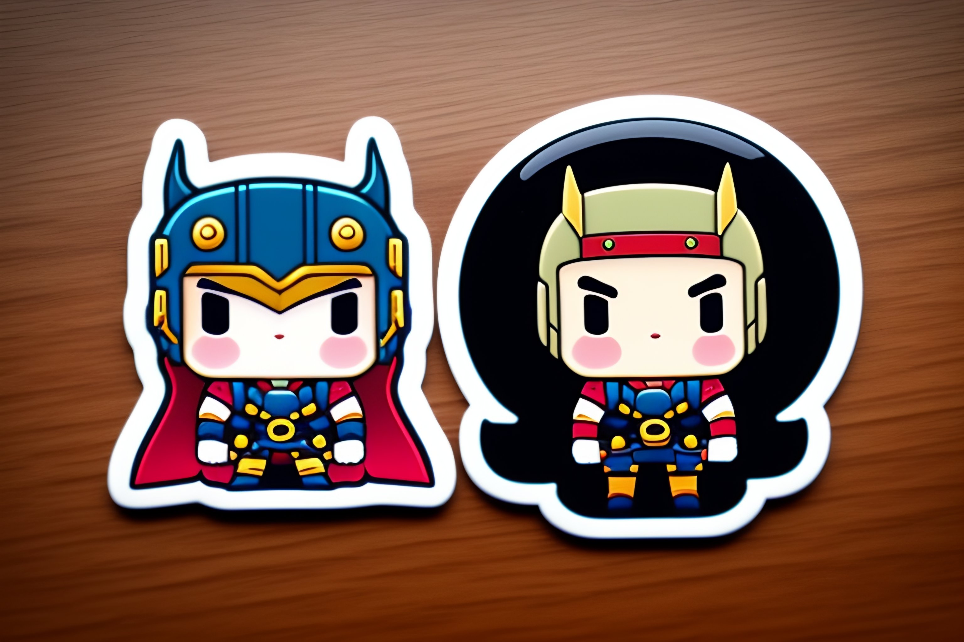 Lexica - Thor kawaii sticker