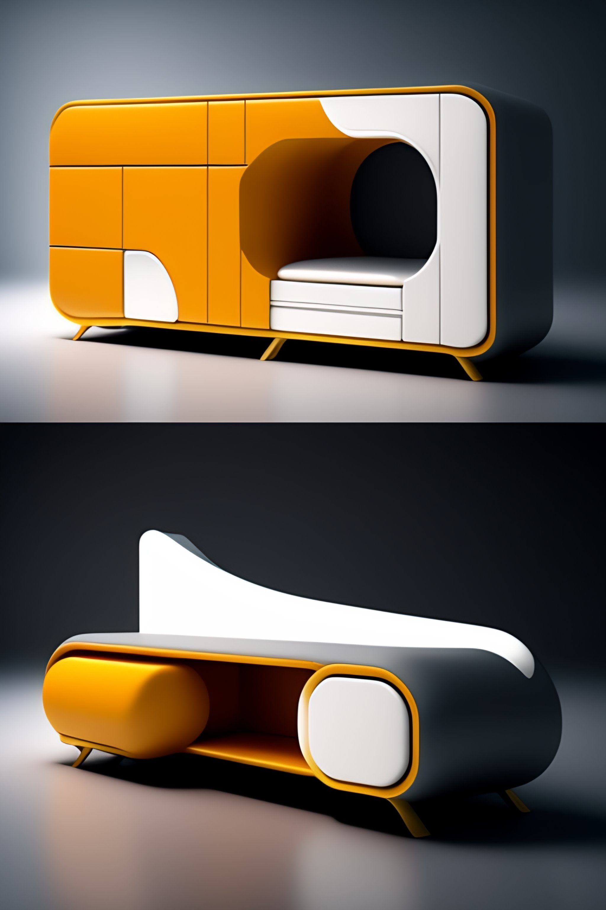 Lexica - Futuristic minimal furniture