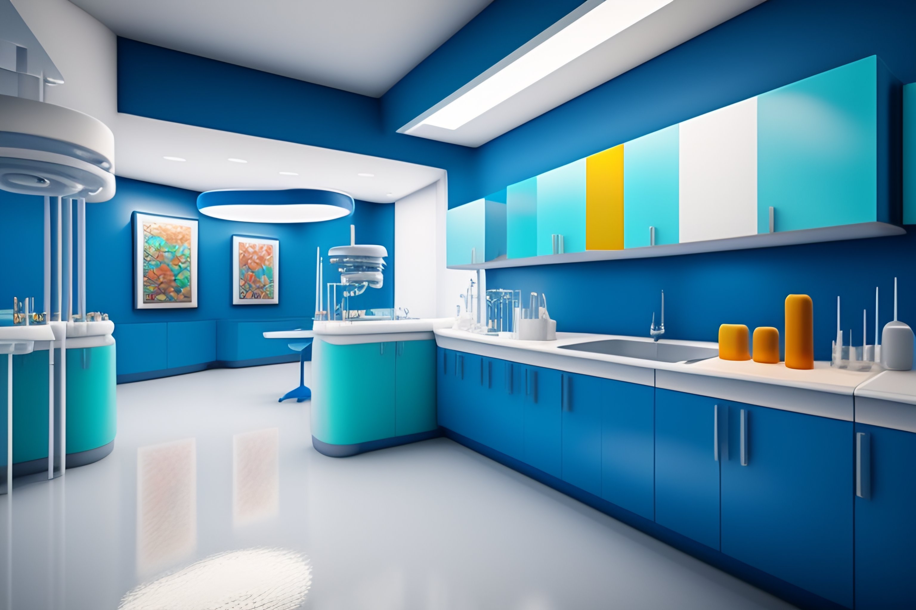 Lexica - Hyper-realistic rendering of dental laboratory, integrating ...