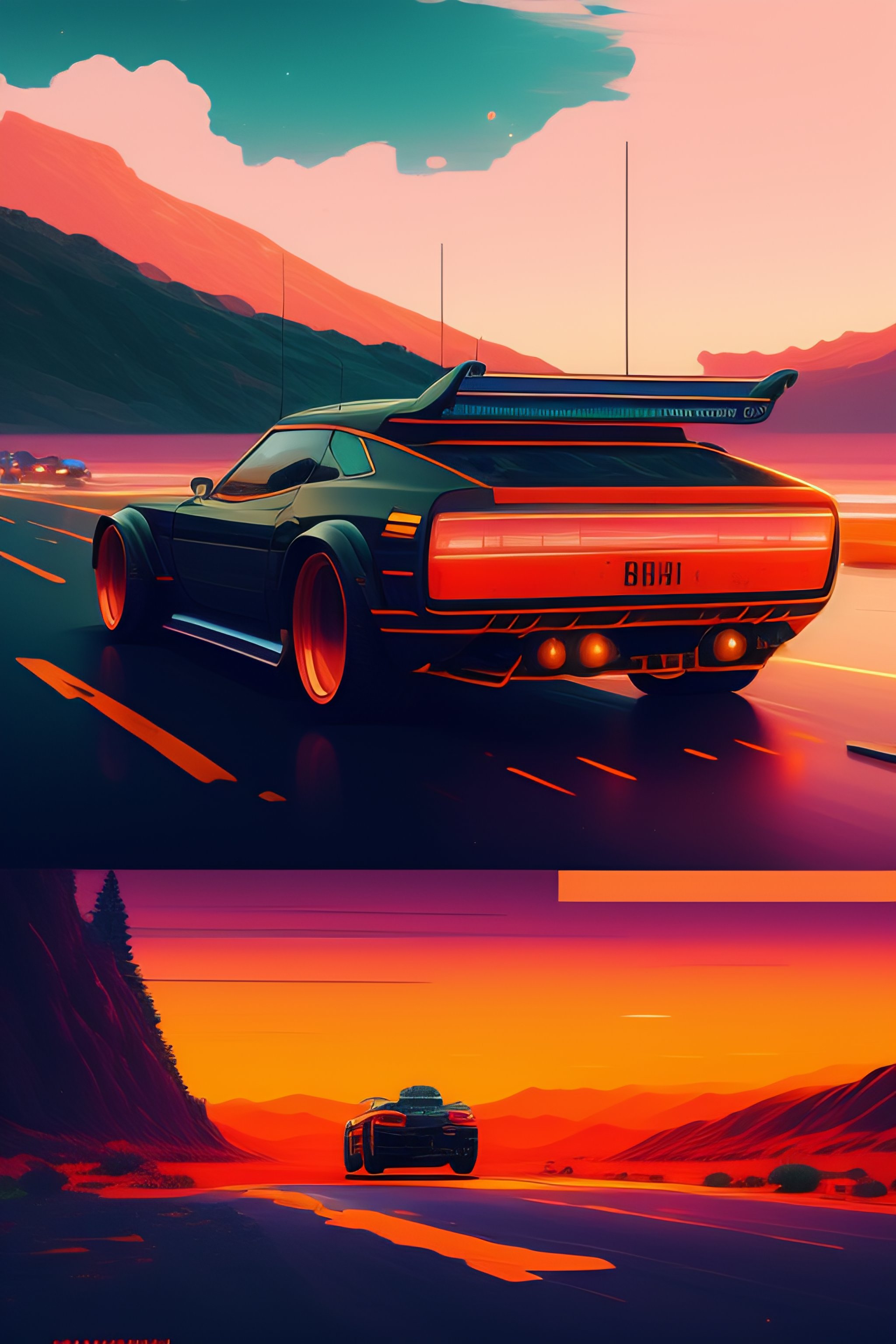 Lexica - Car things i do in my spare time, style of Laurie Greasley ...