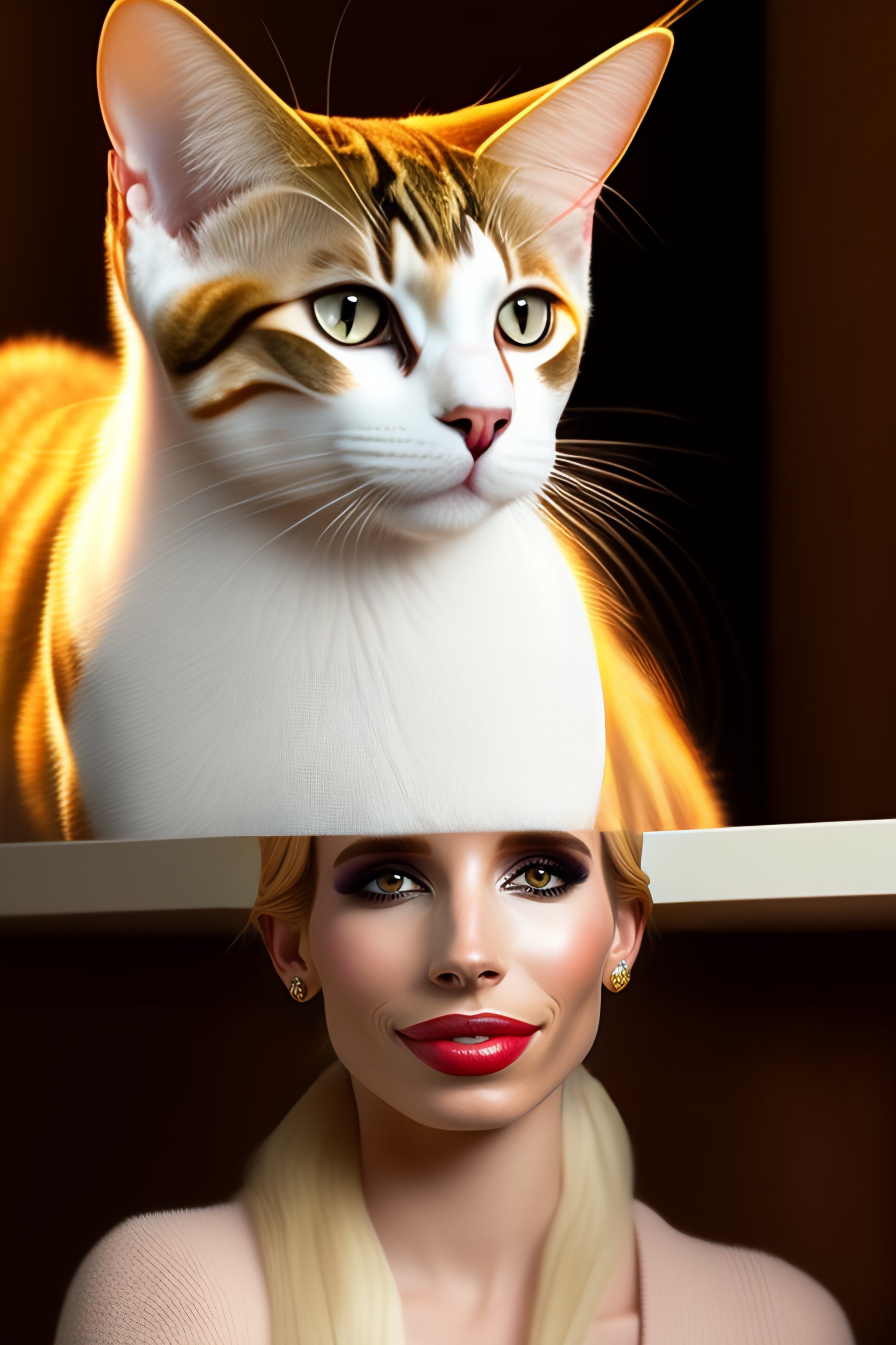 Lexica - Emma roberts as a cat