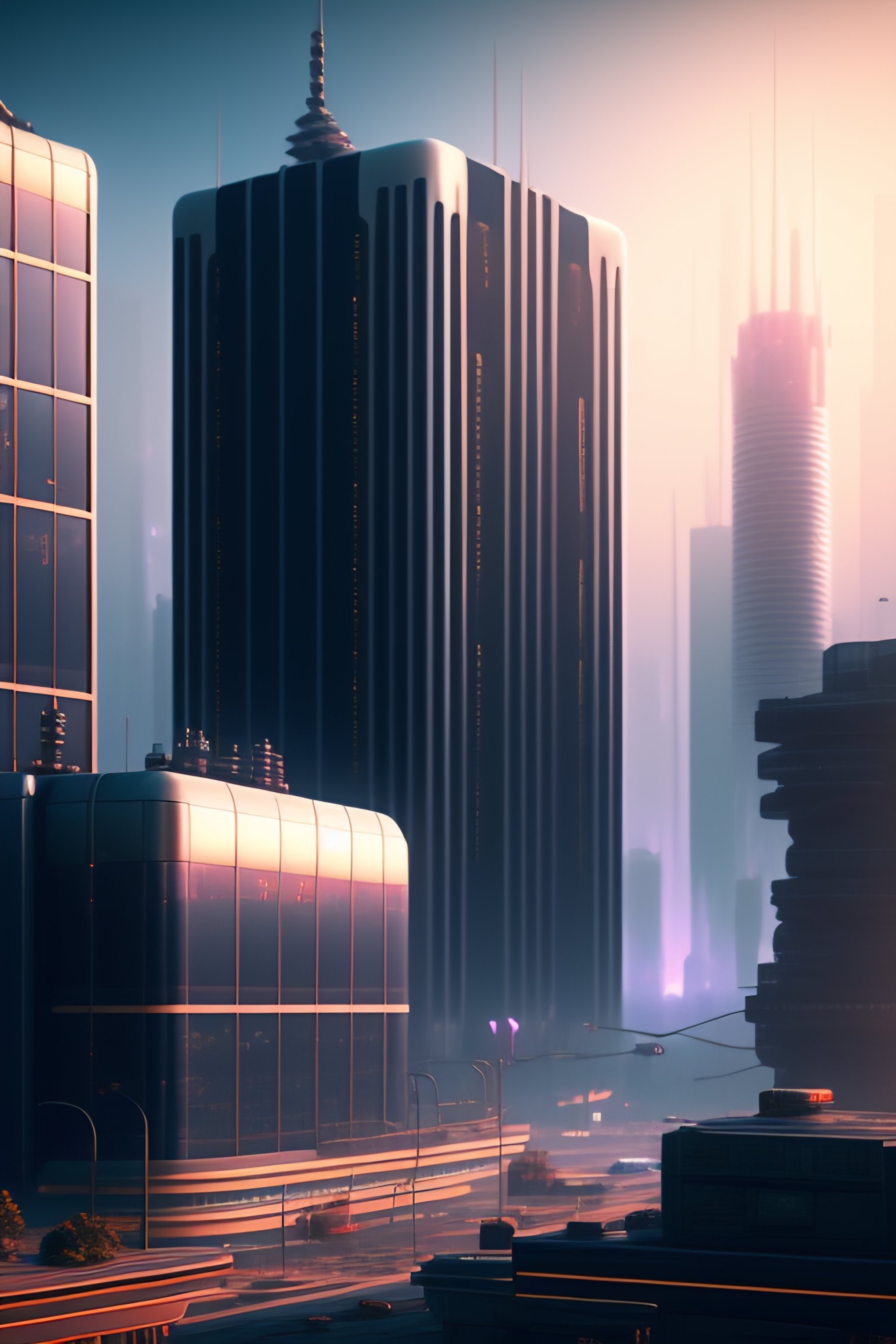 Lexica - Post apocopic cyberpunk city with , highly detailed ...