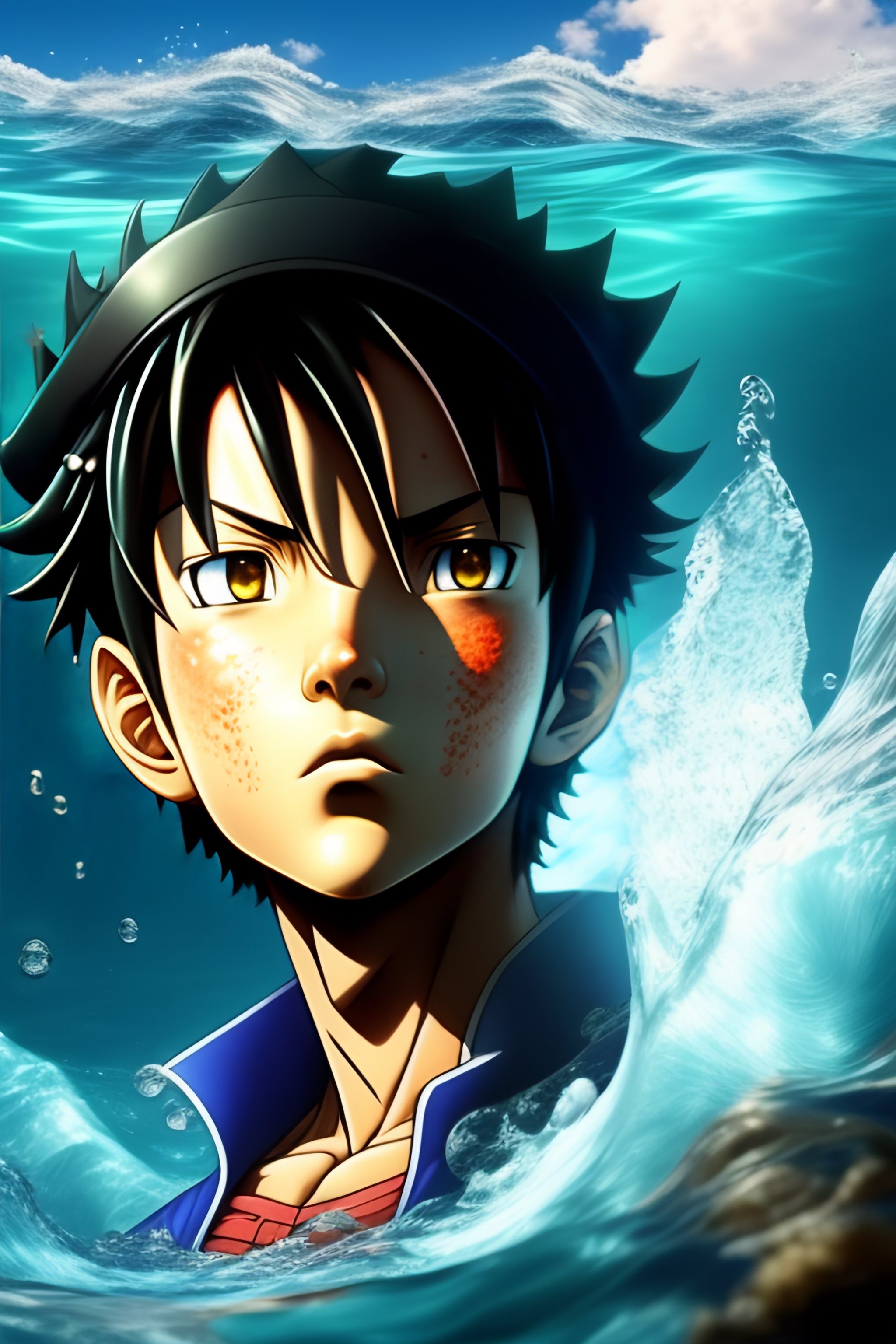 Lexica - Luffy as water