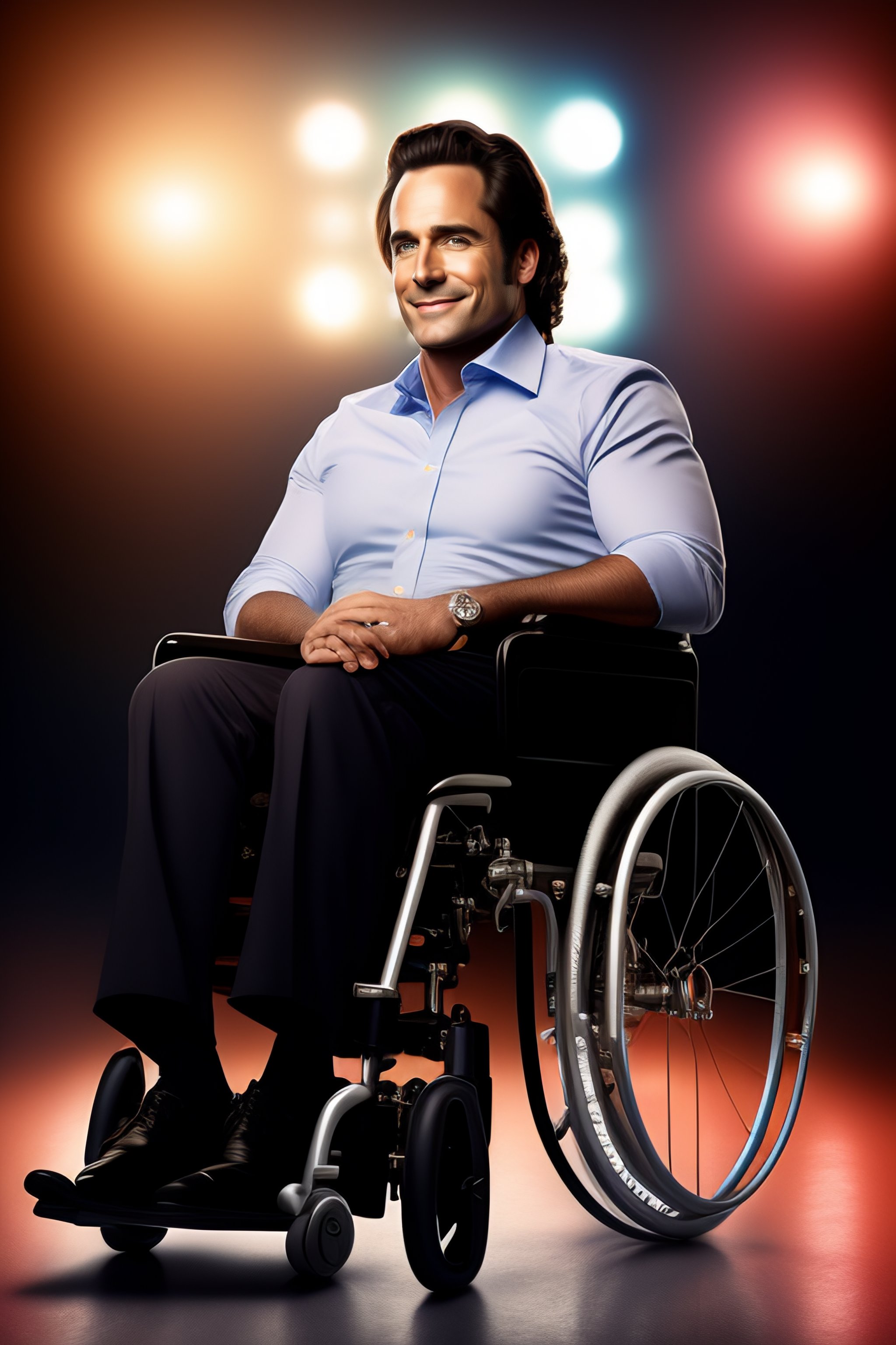 Lexica - Tv show about a stand up comedian that lives on a wheelchair