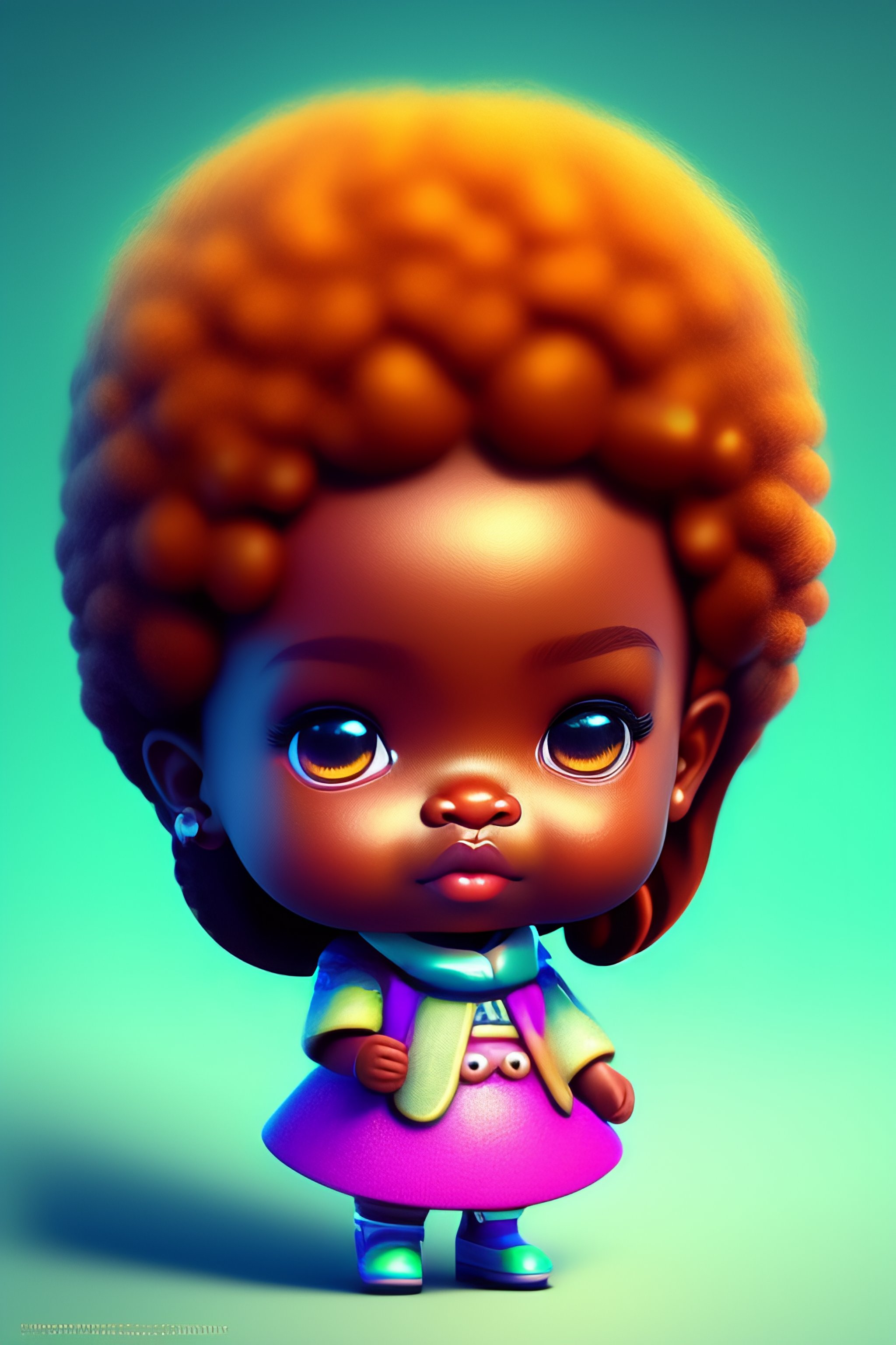 Lexica - Cute and adorable cartoon Beyonce baby, fantasy, dreamlike ...