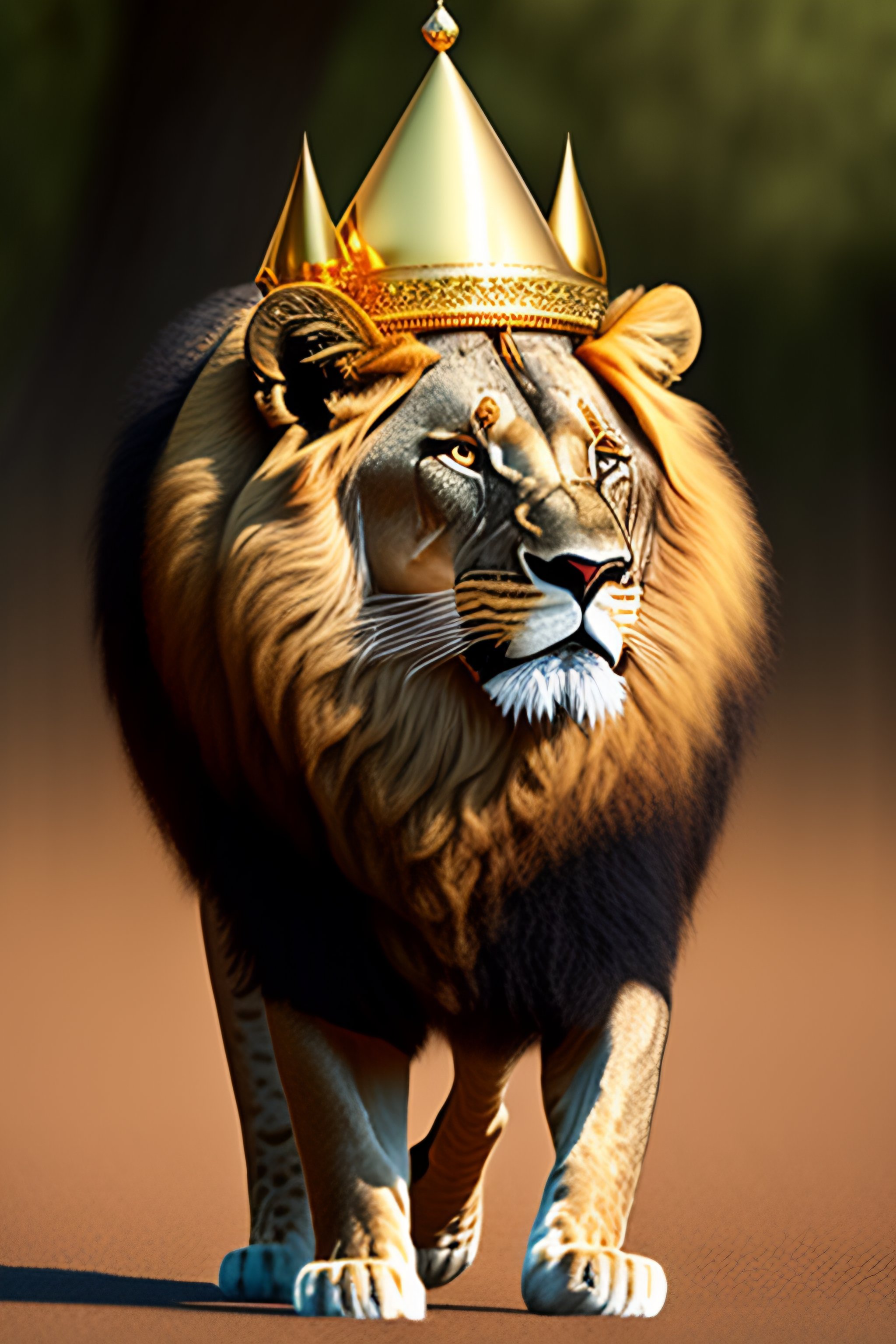 Lion With Human Body