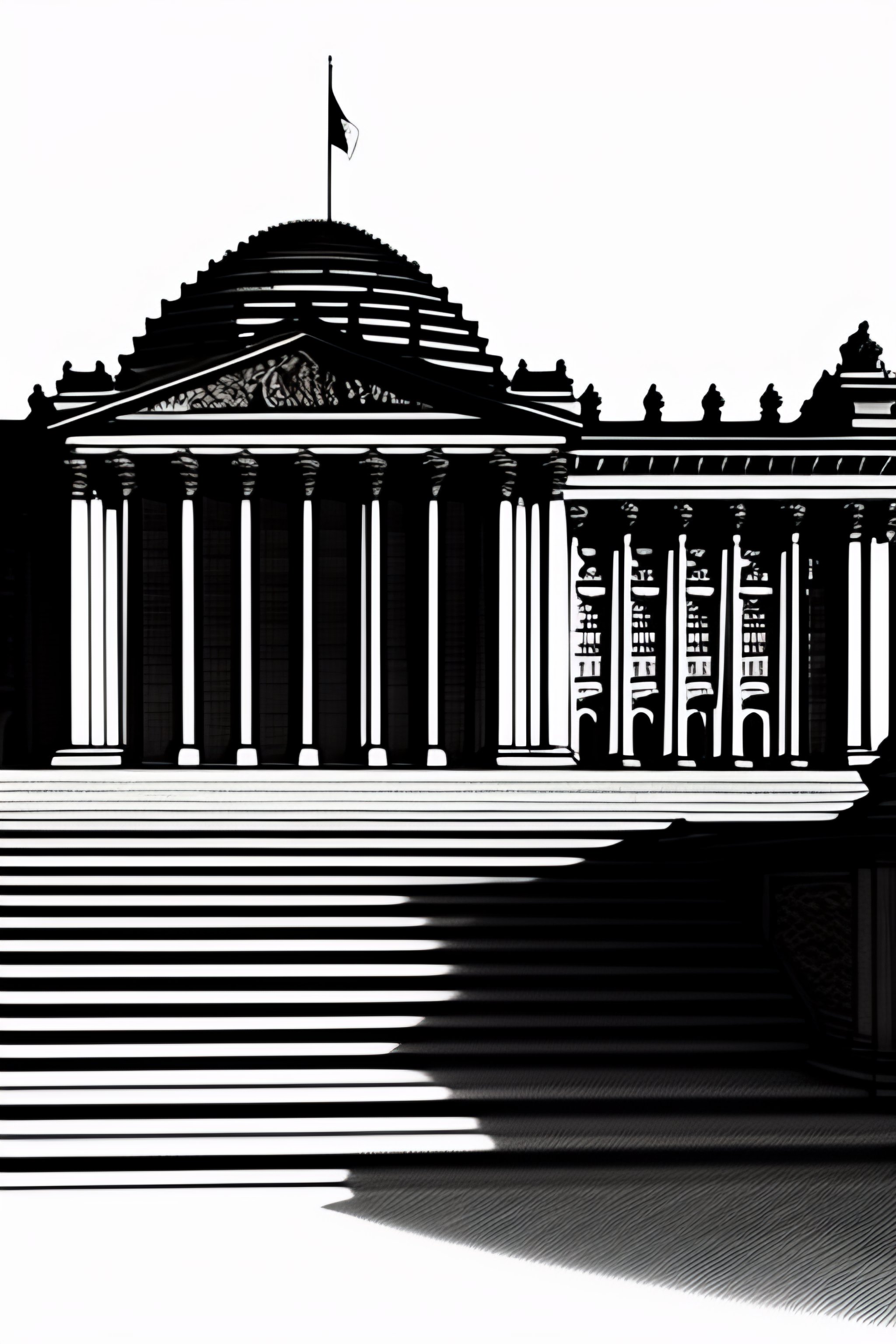Lexica - Reichstag Germany drawing
