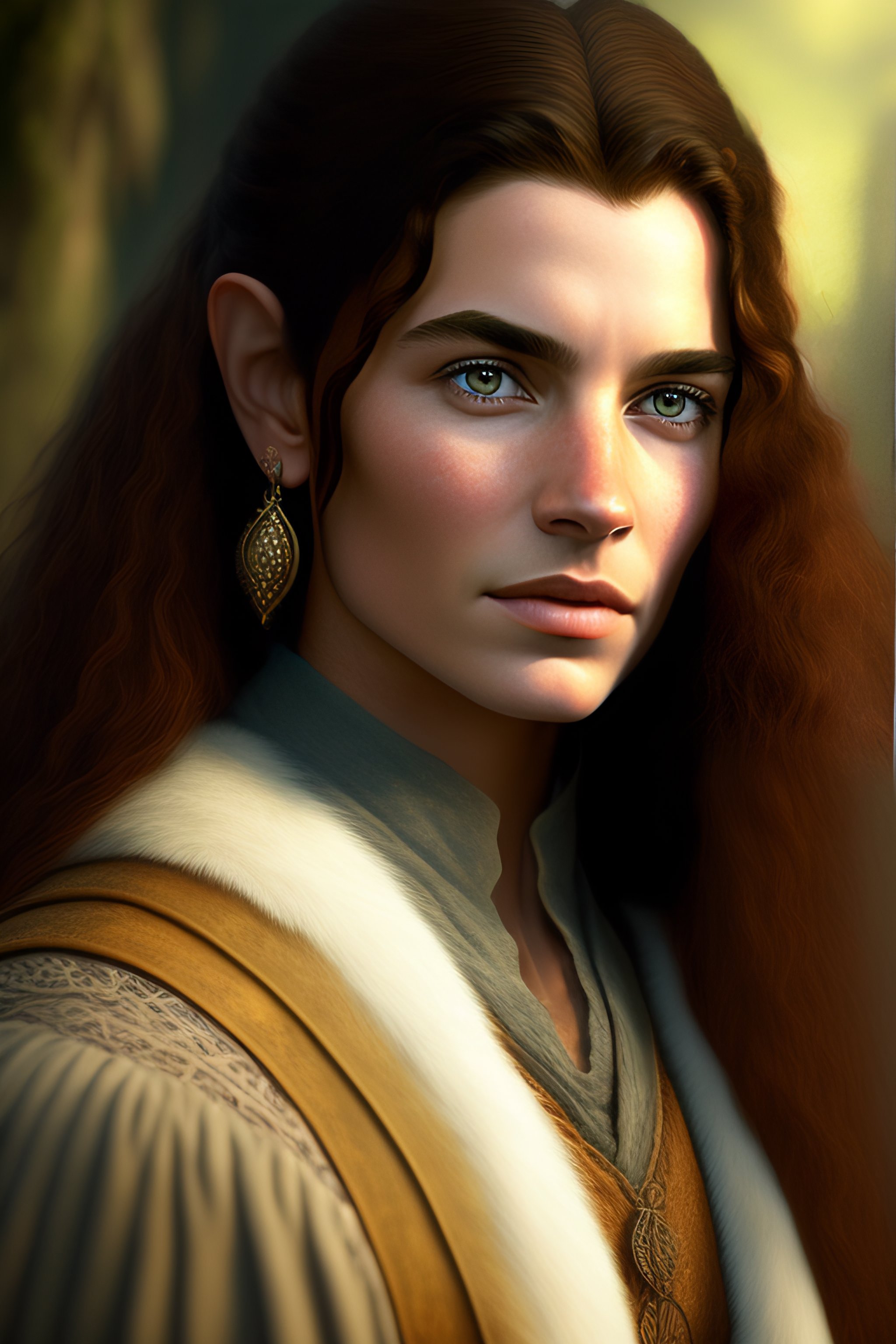 Lexica - Portrait breed hobbit class rogue hyperrealism