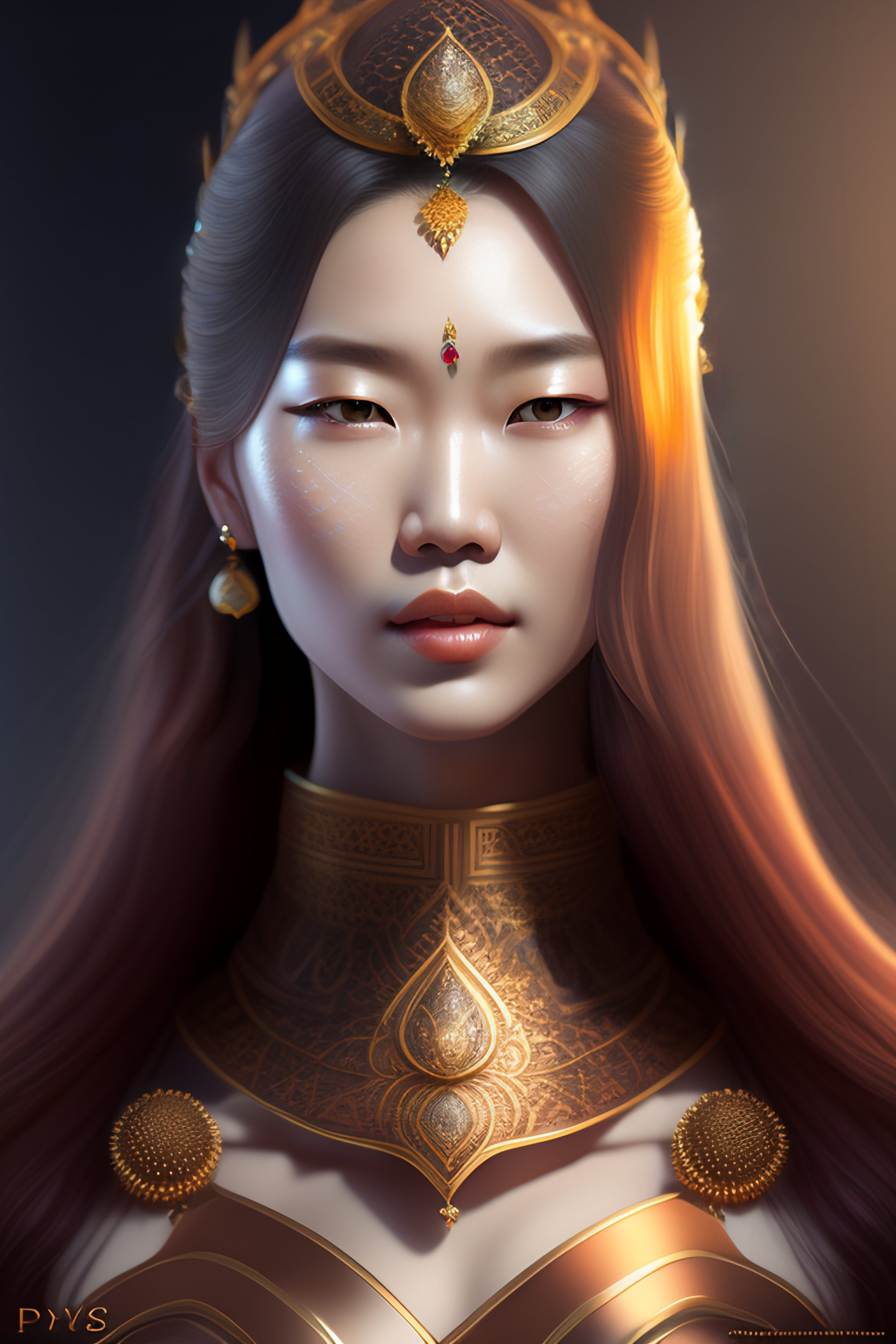 Lexica - Kyuyong eom, artstation, symmetry!! full body portrait!!!! of ...
