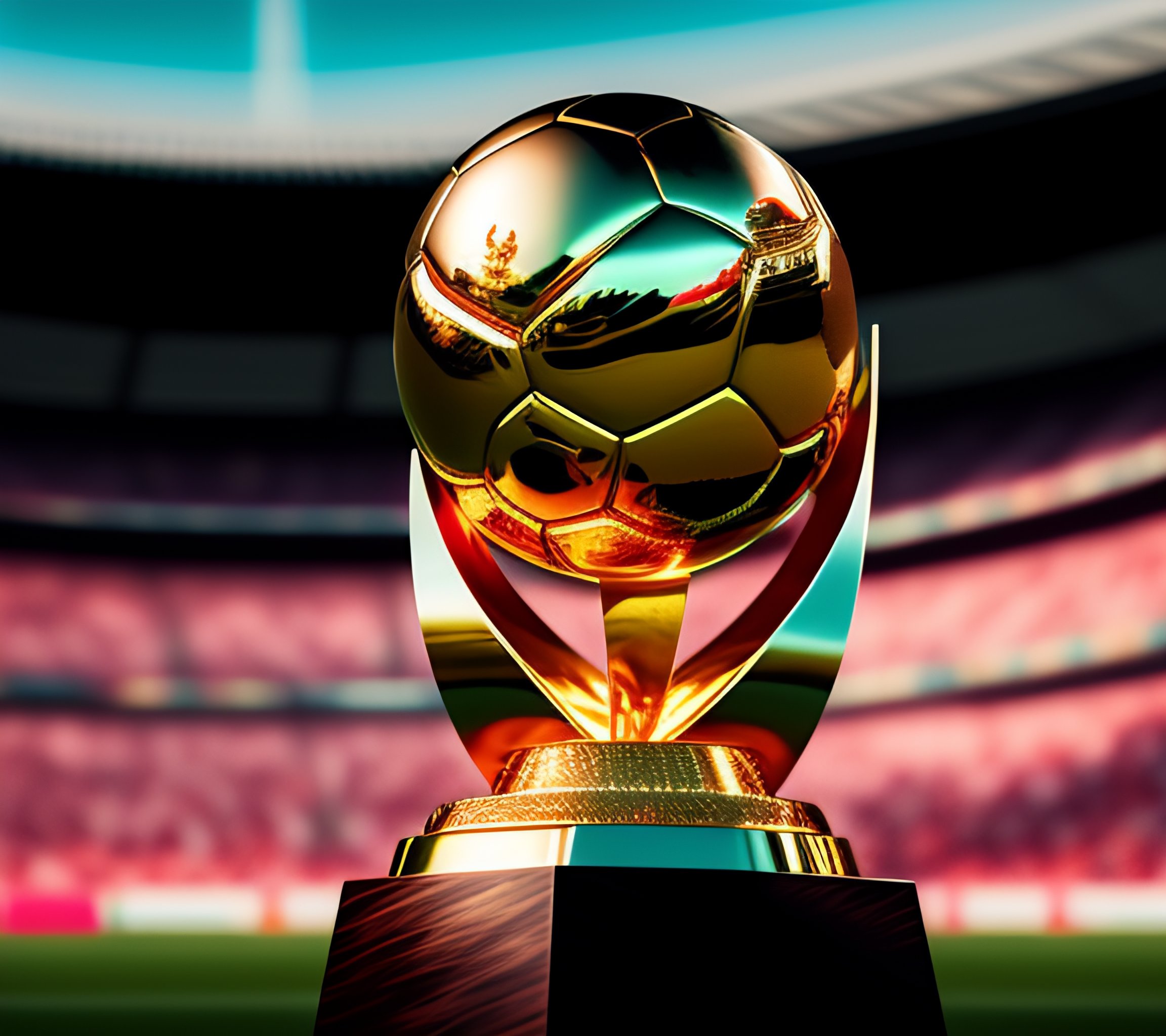 Lexica - Leo messi world cup trofee